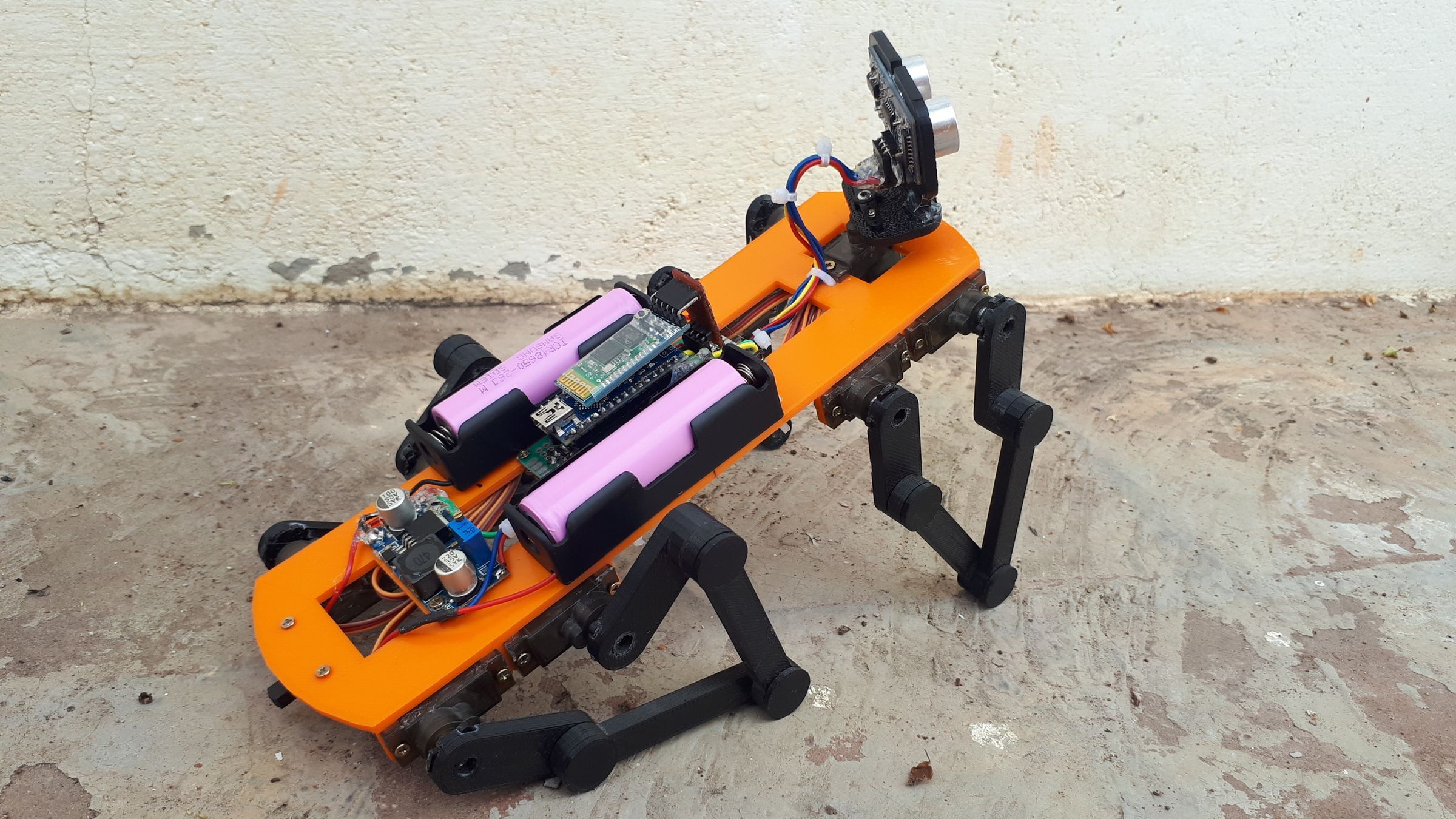 Baby MIT Cheetah Robot V2 Autonomous and RC : 22 Steps (with Pictures ...