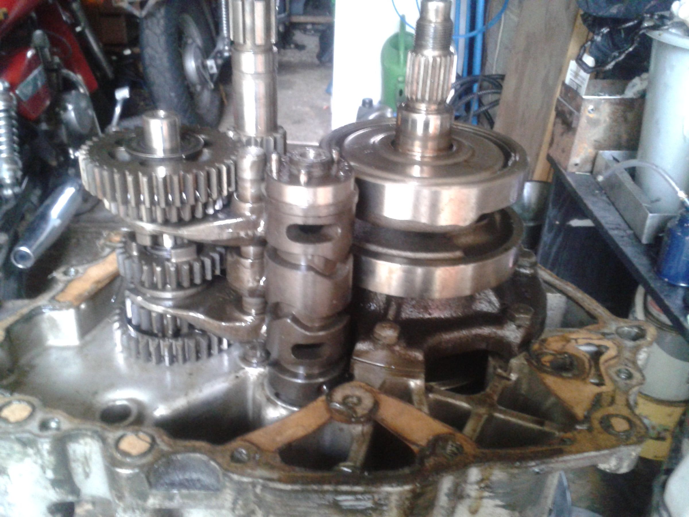 Honda Rebel 125 Upgrads Honda Cb125tdc Engine Rebuild With Some Mods ...