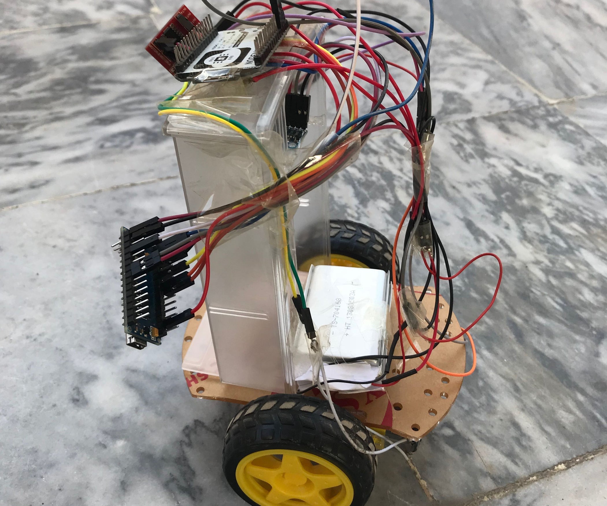 Self Balancing Robot With ESP8266-WiFi PID Tuning and Control : 11 Steps - Instructables