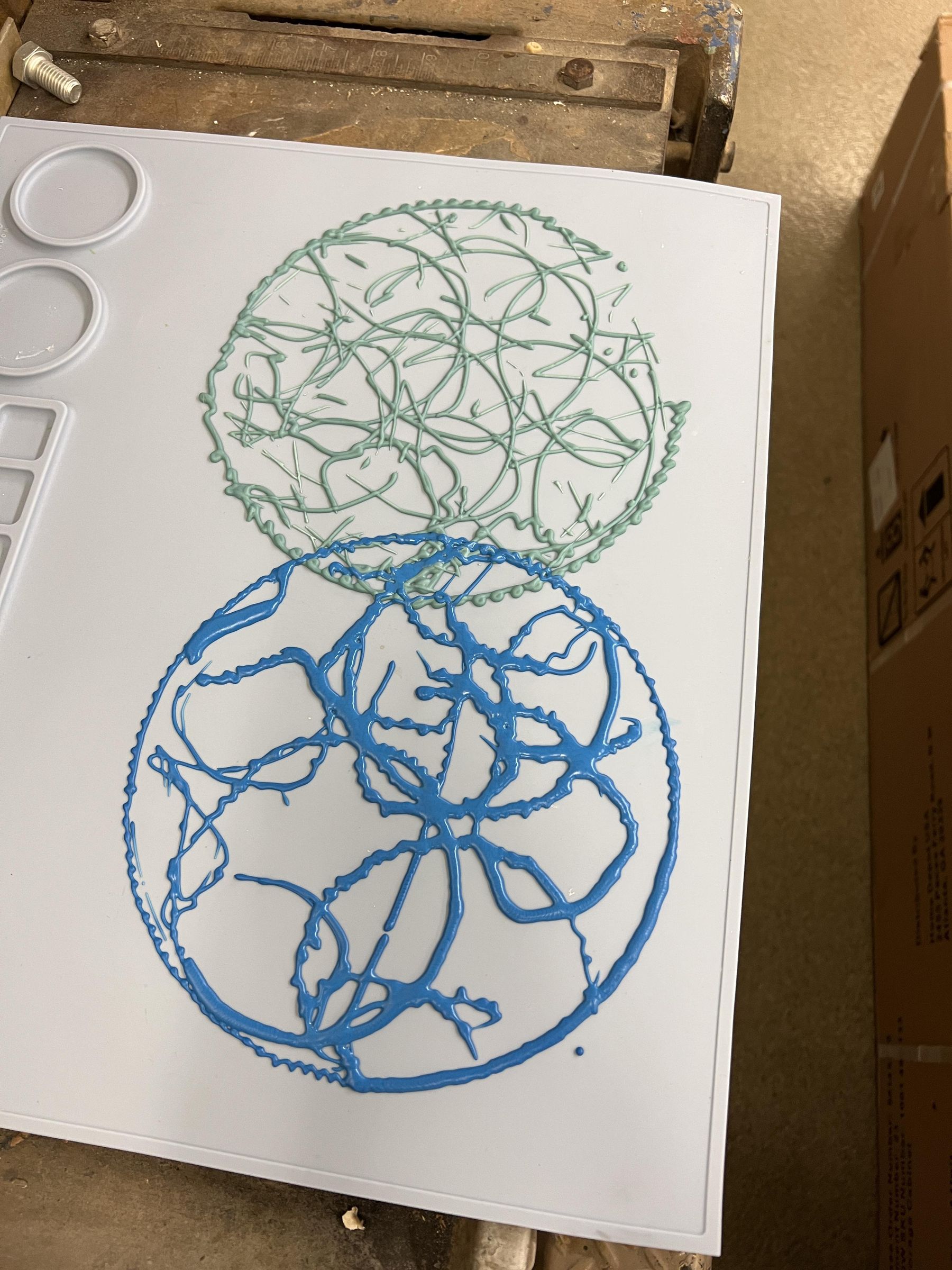 Jesmonite Coasters Made With Robotic Arm : 6 Steps (with Pictures ...