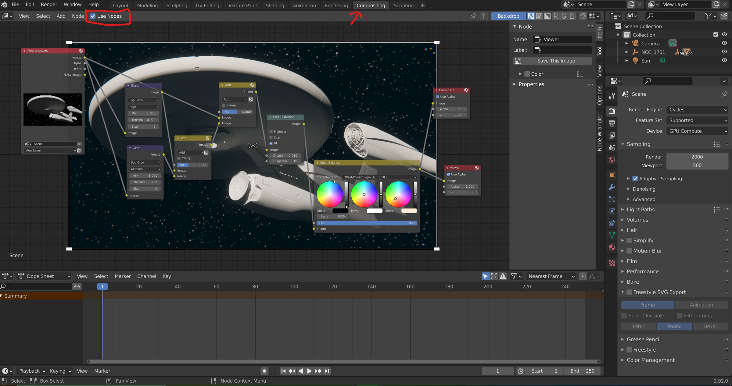 Blender 2.8+ Space Scene Setup Tutorial : 9 Steps - Instructables