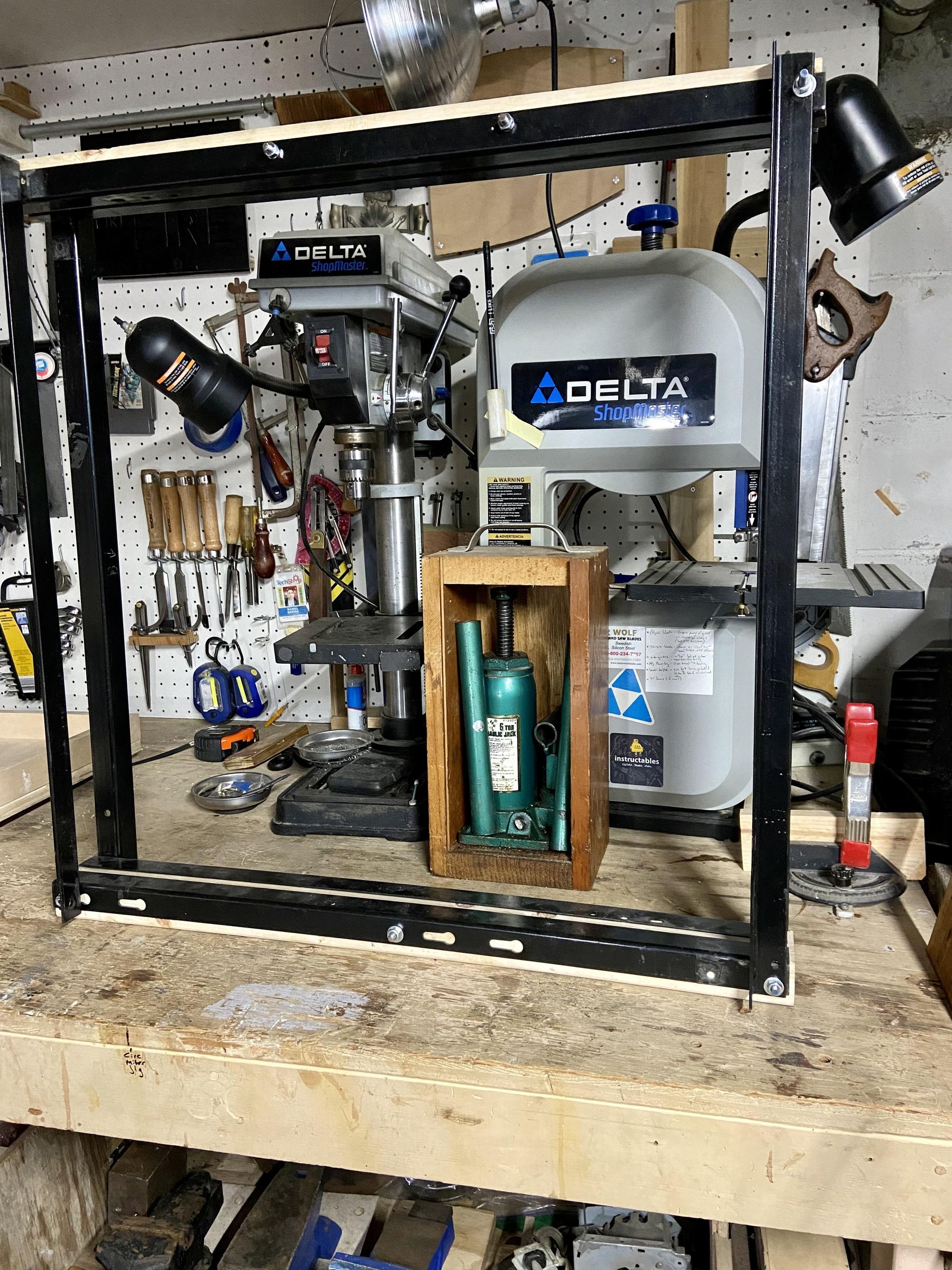 HDPE Plastic Press // Made From Scrap : 7 Steps (with Pictures ...