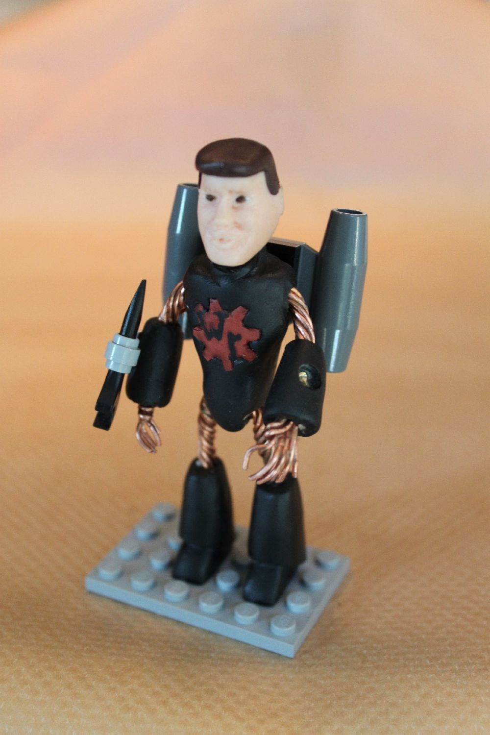 Experimenting With a Lego Compatible Polymer Clay Figure : 5 Steps ...