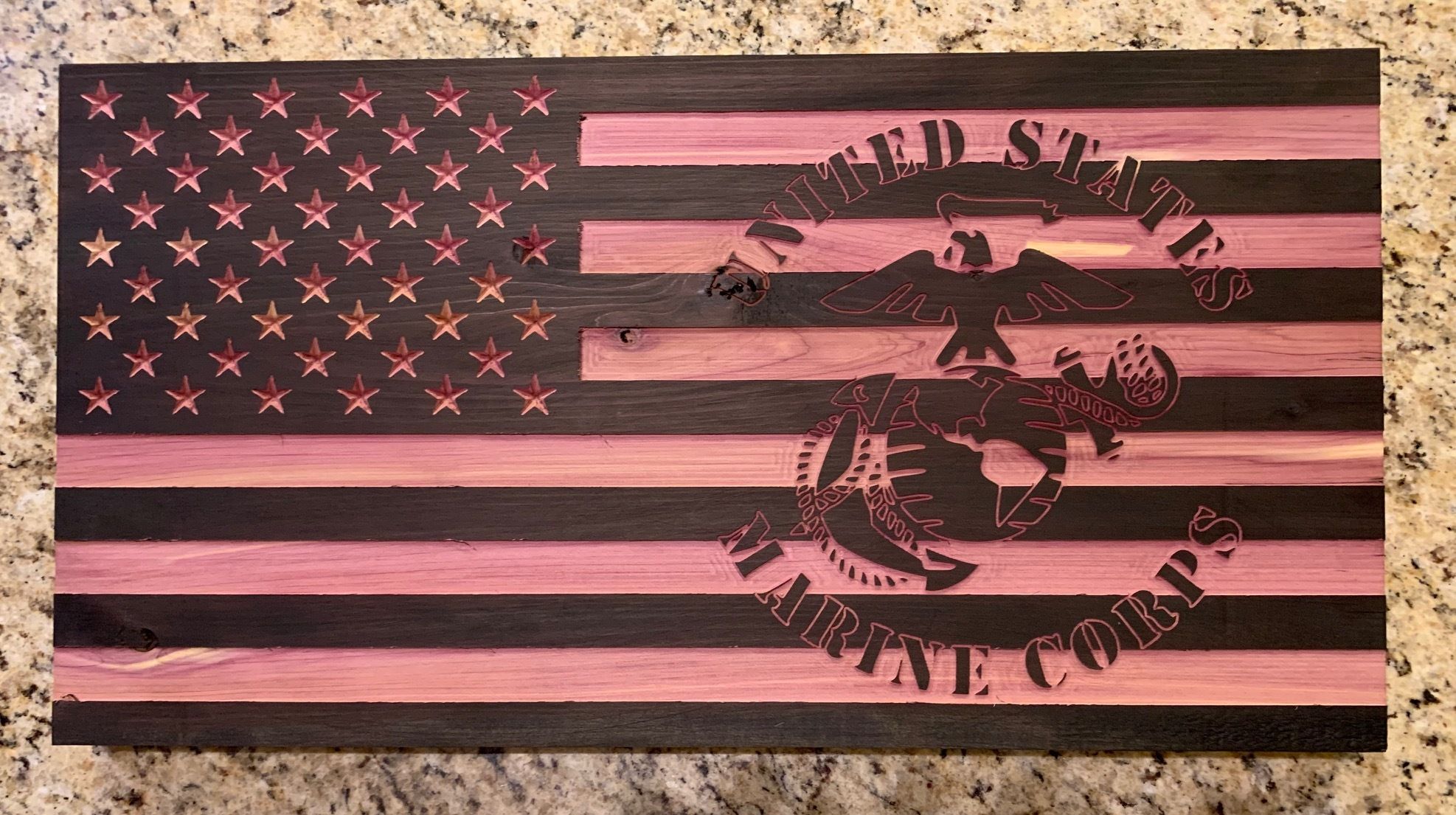 CNC American Flag With User Defined Parameters : 6 Steps - Instructables