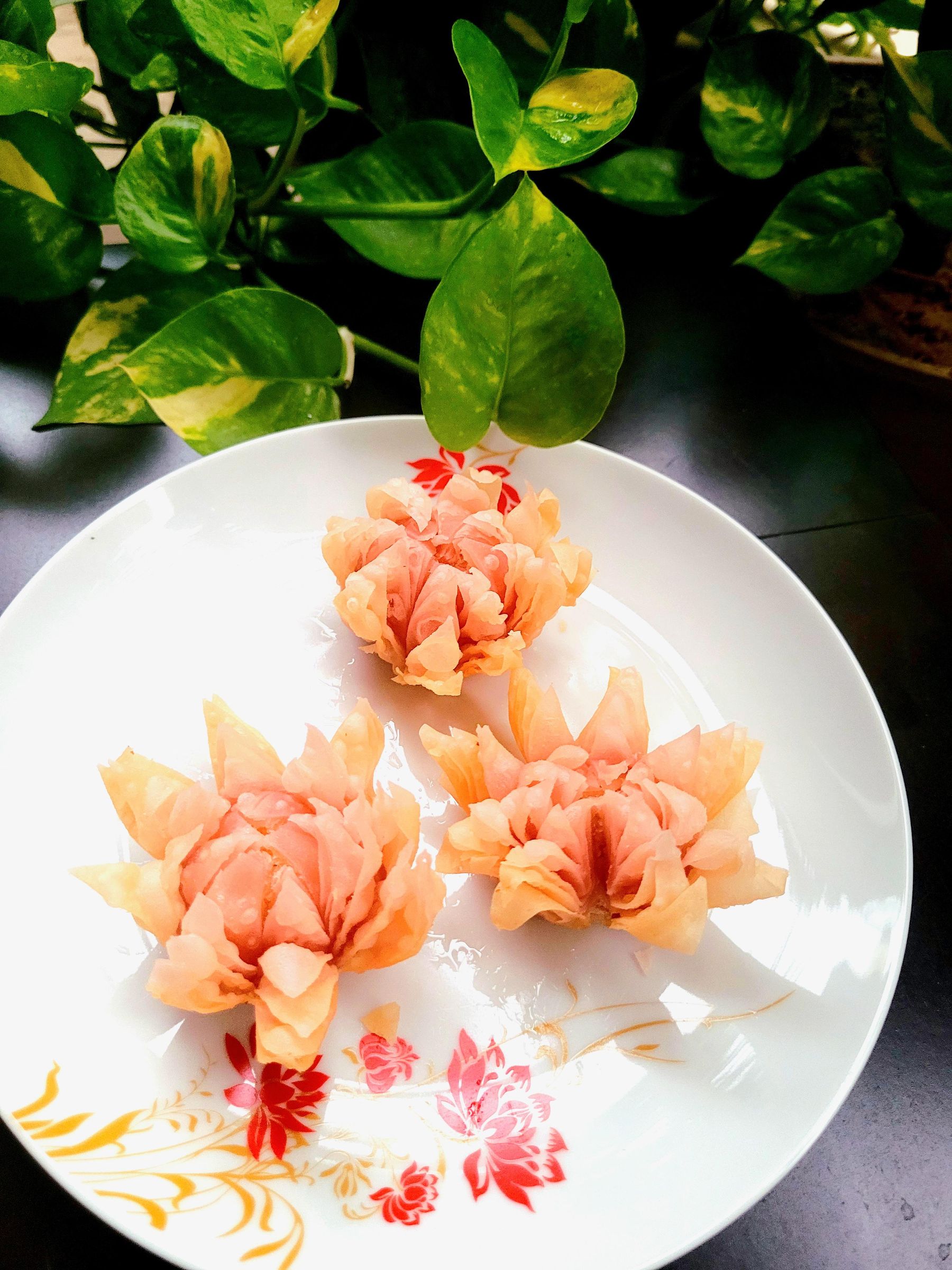 Blooming Lotus Flower Crisps (5 Ingredients) : 18 Steps (with Pictures ...