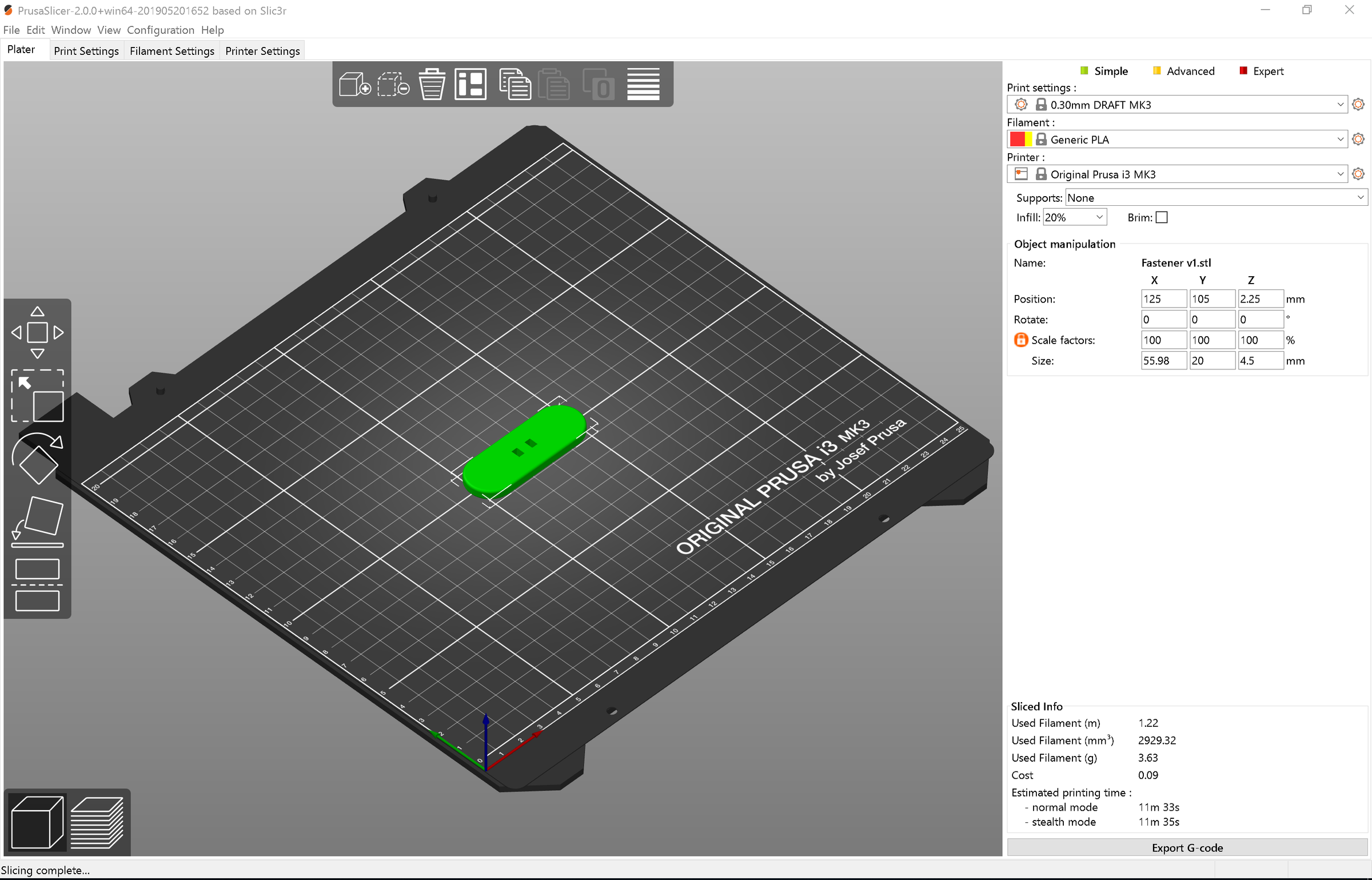 Simple Fastener: Practical Intro to 3D Modeling : 5 Steps (with ...