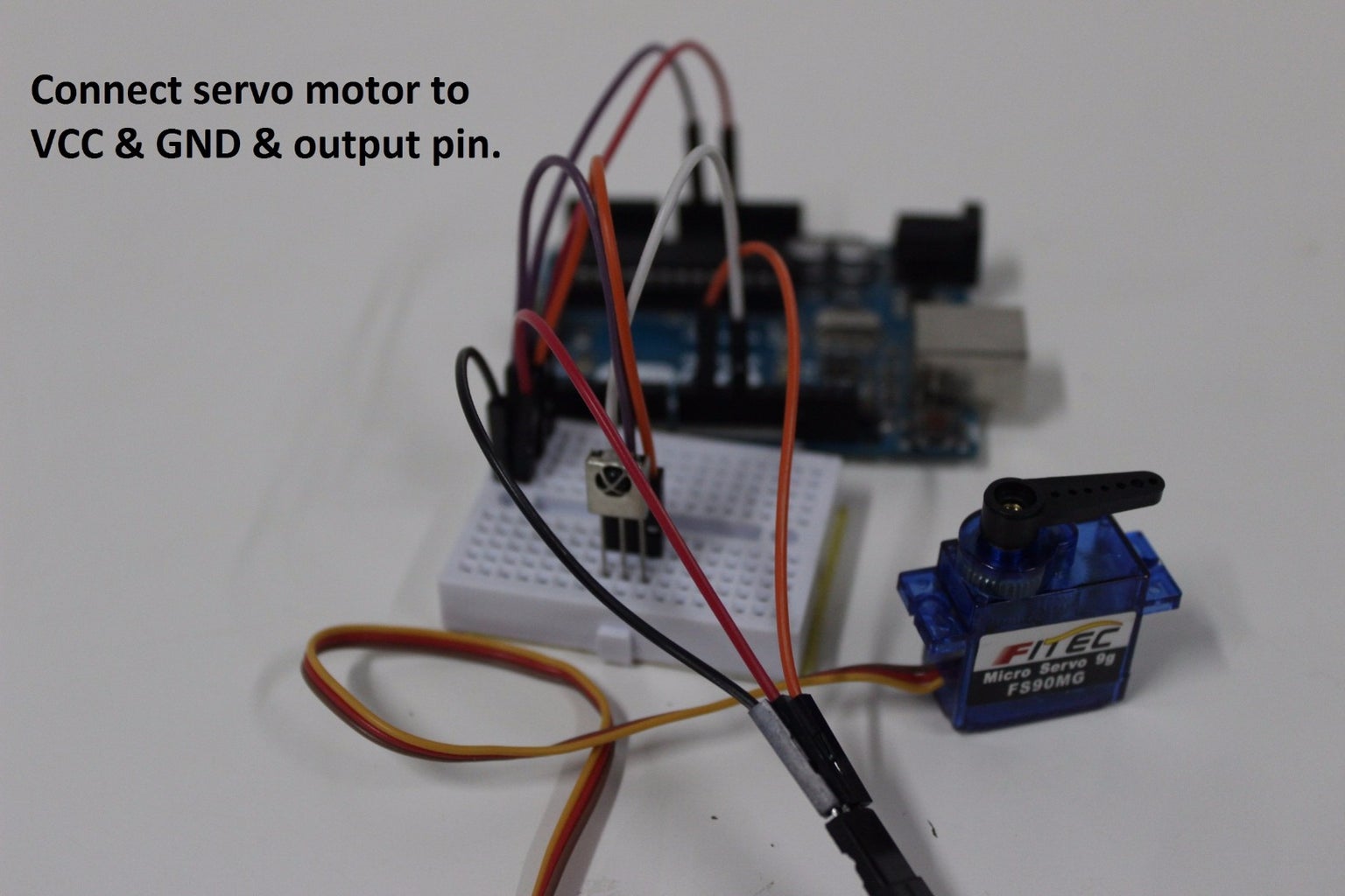 Controlling Servo Motor Using IR Remote Control : 4 Steps (with ... Controlling Servo Motor Using IR Remote Control : 4 Steps (with ...