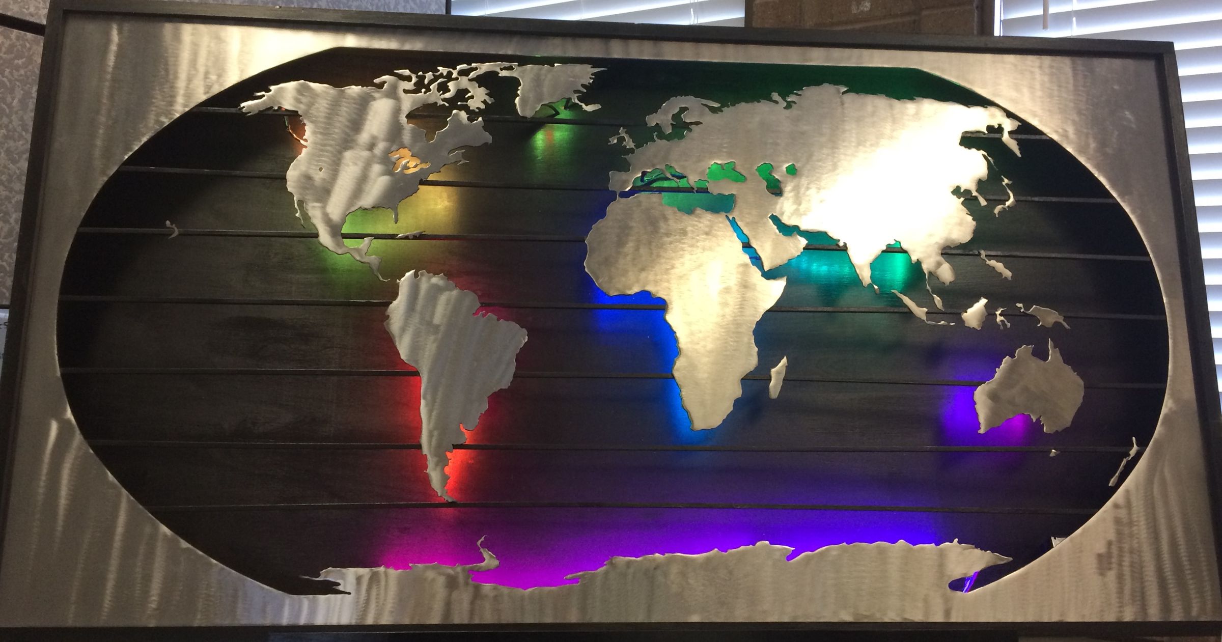 LED World Map/Clock : 5 Steps (with Pictures) - Instructables