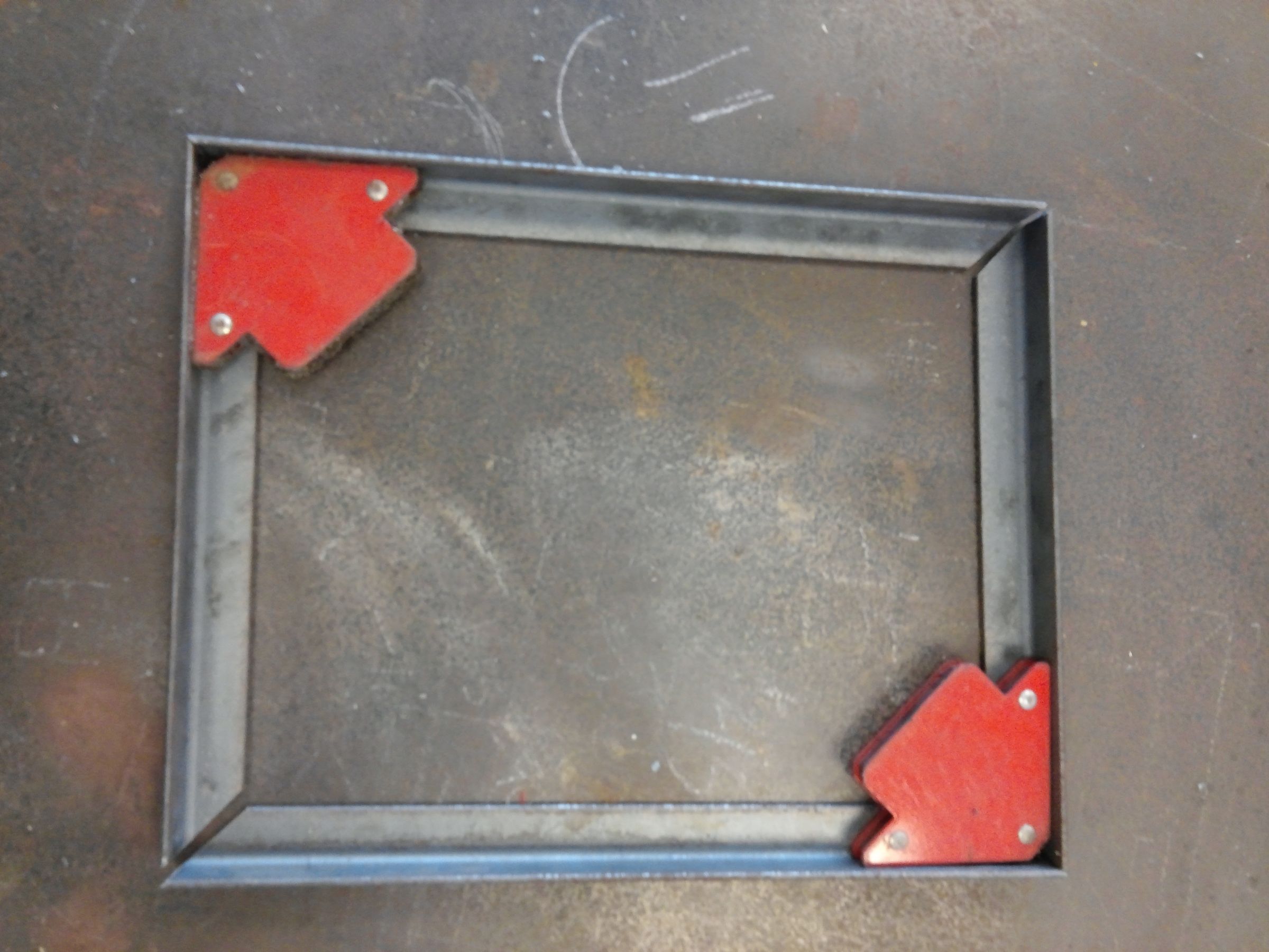 How to Do Metal Miter Joints (making Picture Frame) : 8 Steps (with ...