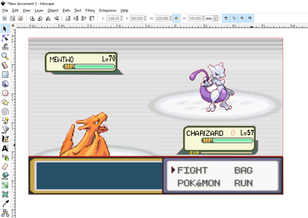 Make Your Own Pokemon Battle Scene