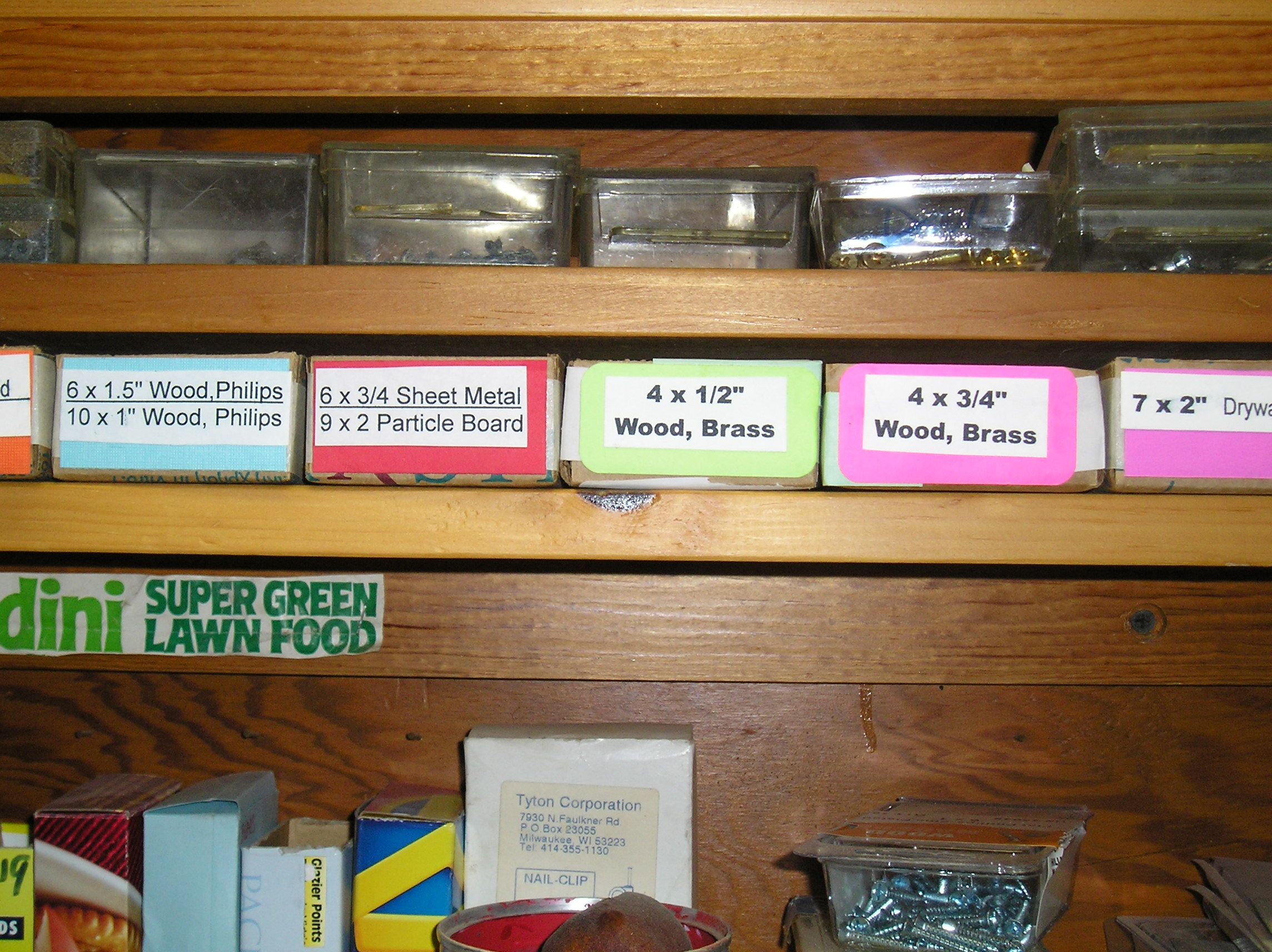 Make Cheap, Easy Cardboard Small Parts Storage Organizers : 5 Steps ...