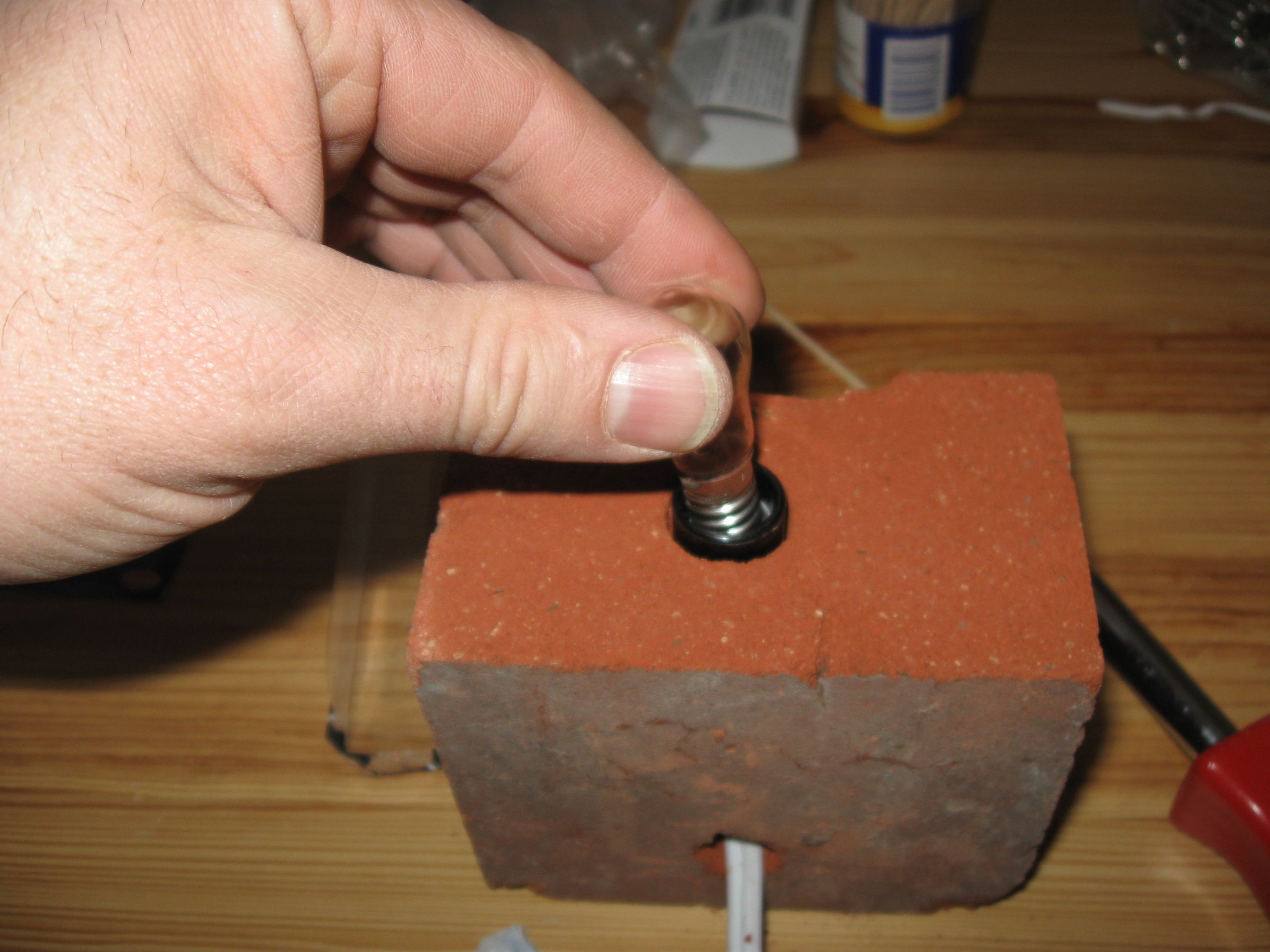 Brick Lamp and Stone Light : 7 Steps (with Pictures) - Instructables