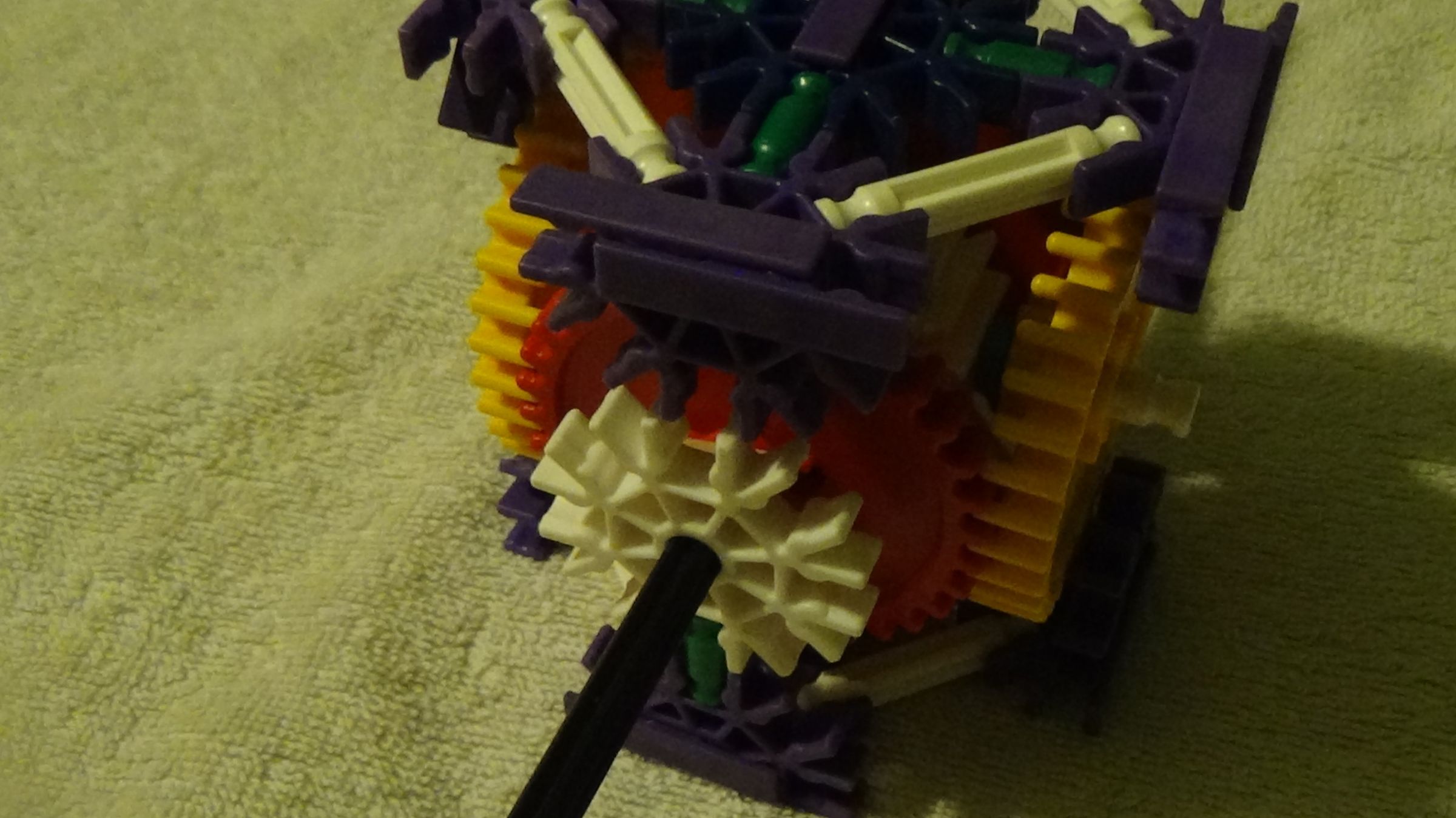 K'nex Flywheel Ball Launcher (by Austron) Instructions : 9 Steps ...