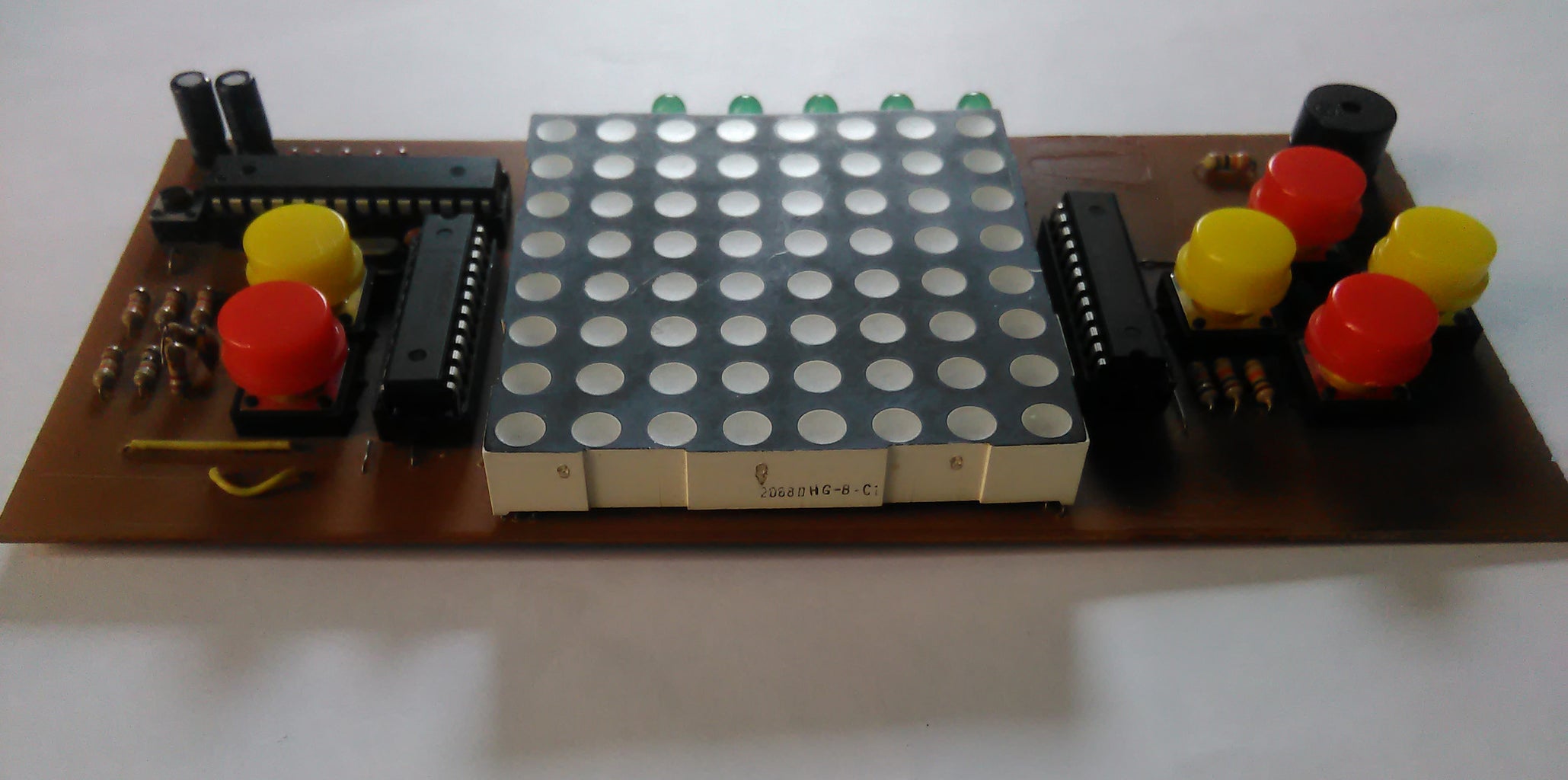 Arduino Dot Matrix Game Console 7 Steps With Pictures Instructables