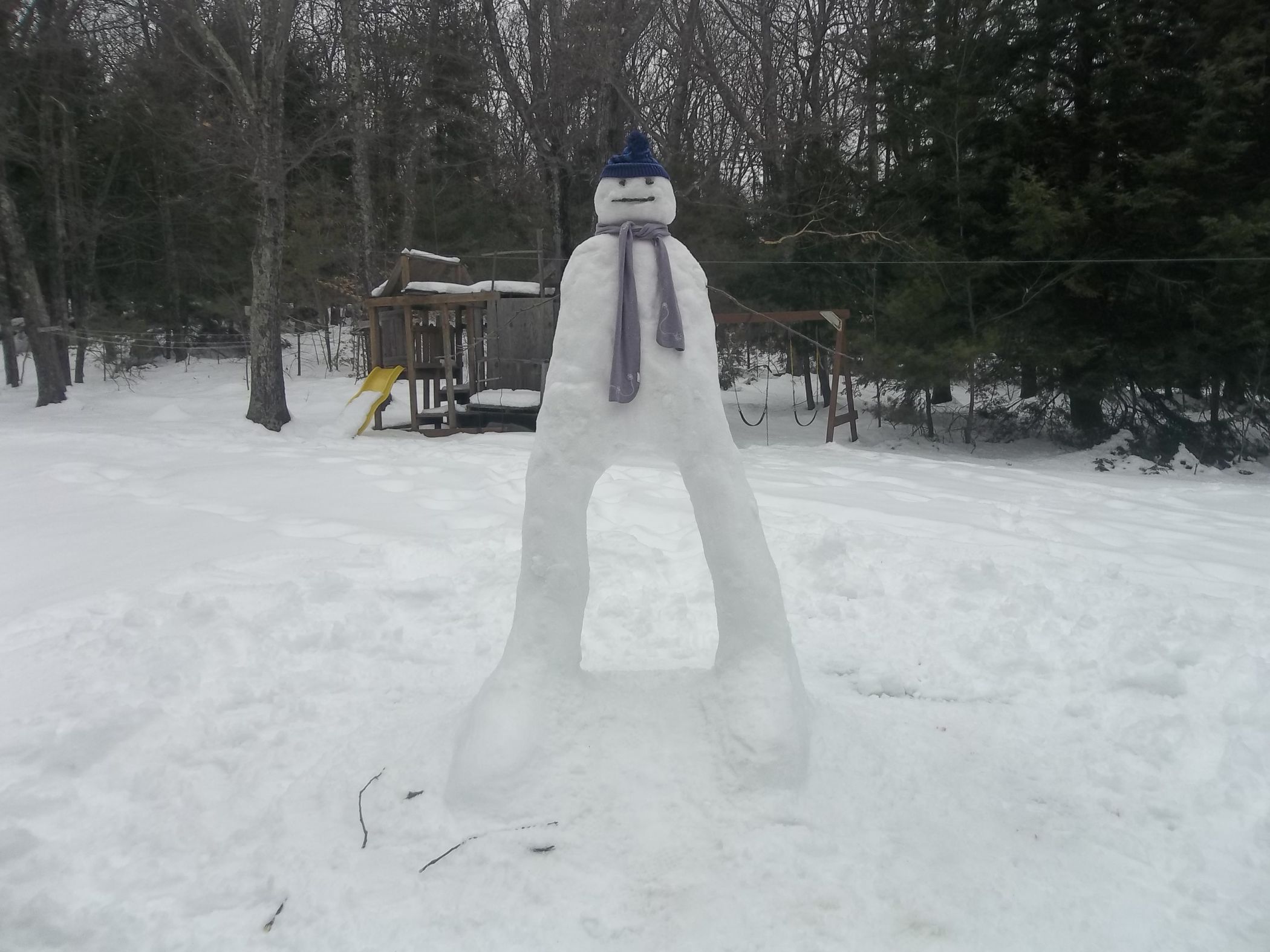 Snowman on Legs - Instructables