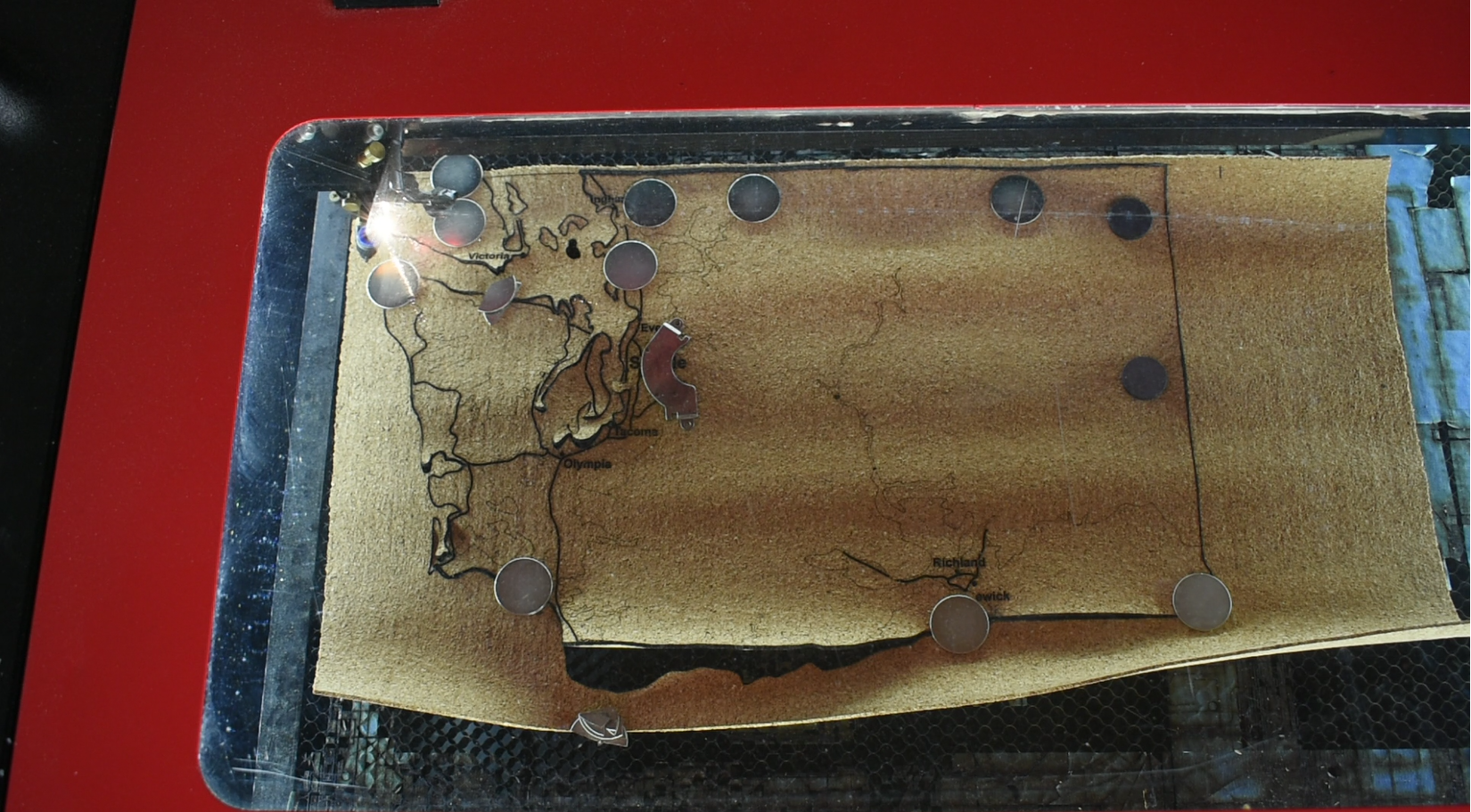 Topographical Push Pin Map : 13 Steps (with Pictures) - Instructables