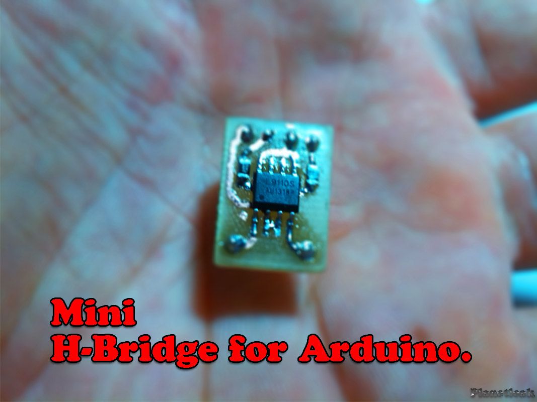 DIY Mini H-Bridge for Arduino - Instructables