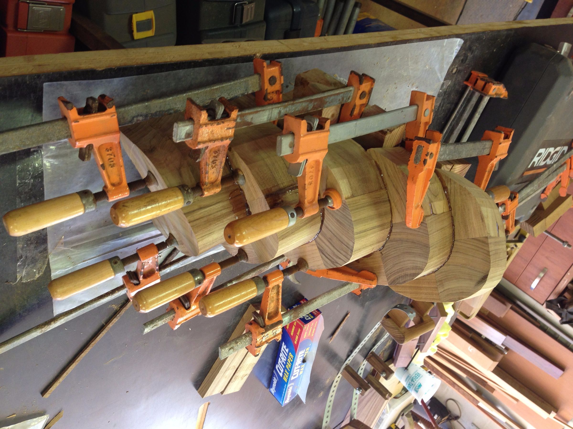 Inlayed Wood Scales on Spiral Staircase : 8 Steps (with Pictures ...
