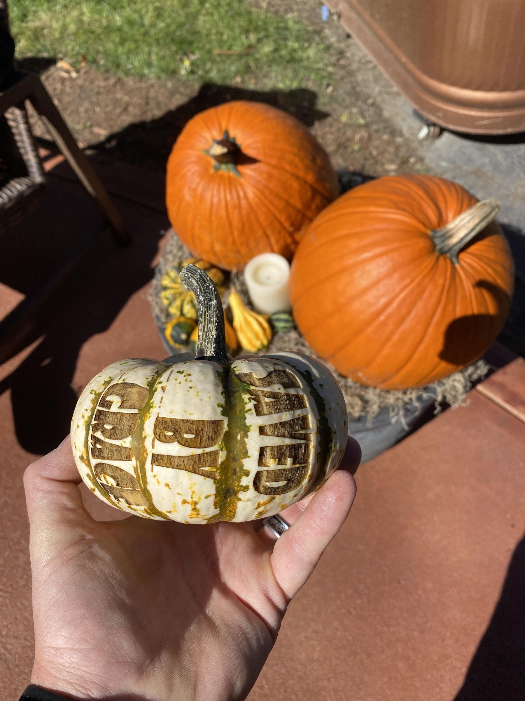 Laser Engraved Pumpkins : 8 Steps - Instructables