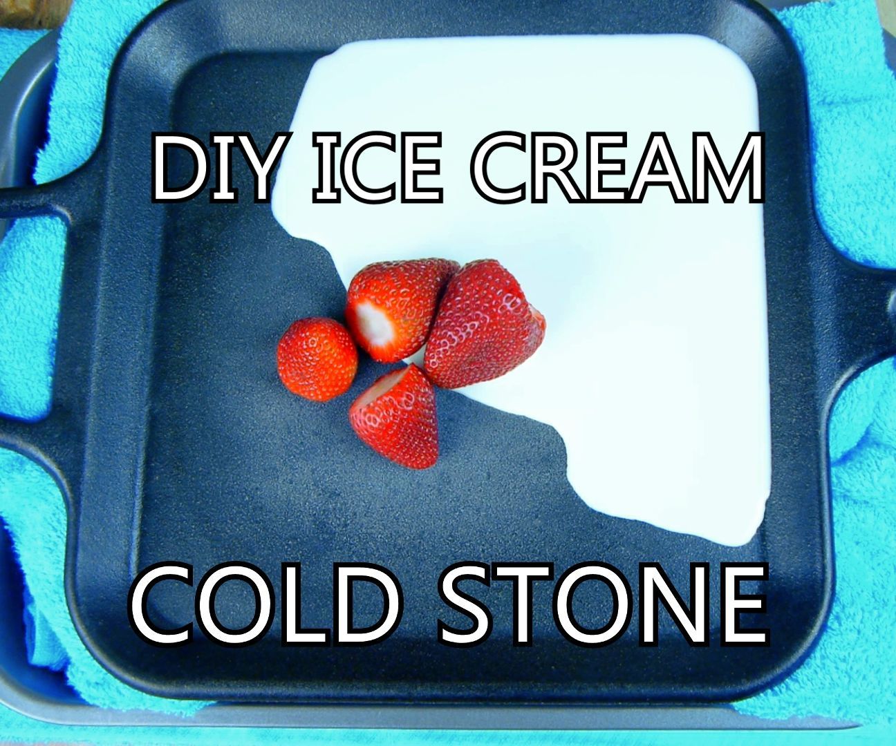 DIY Ice Cream Cold Plate W/ Frying Pan : 3 Steps (with Pictures ...