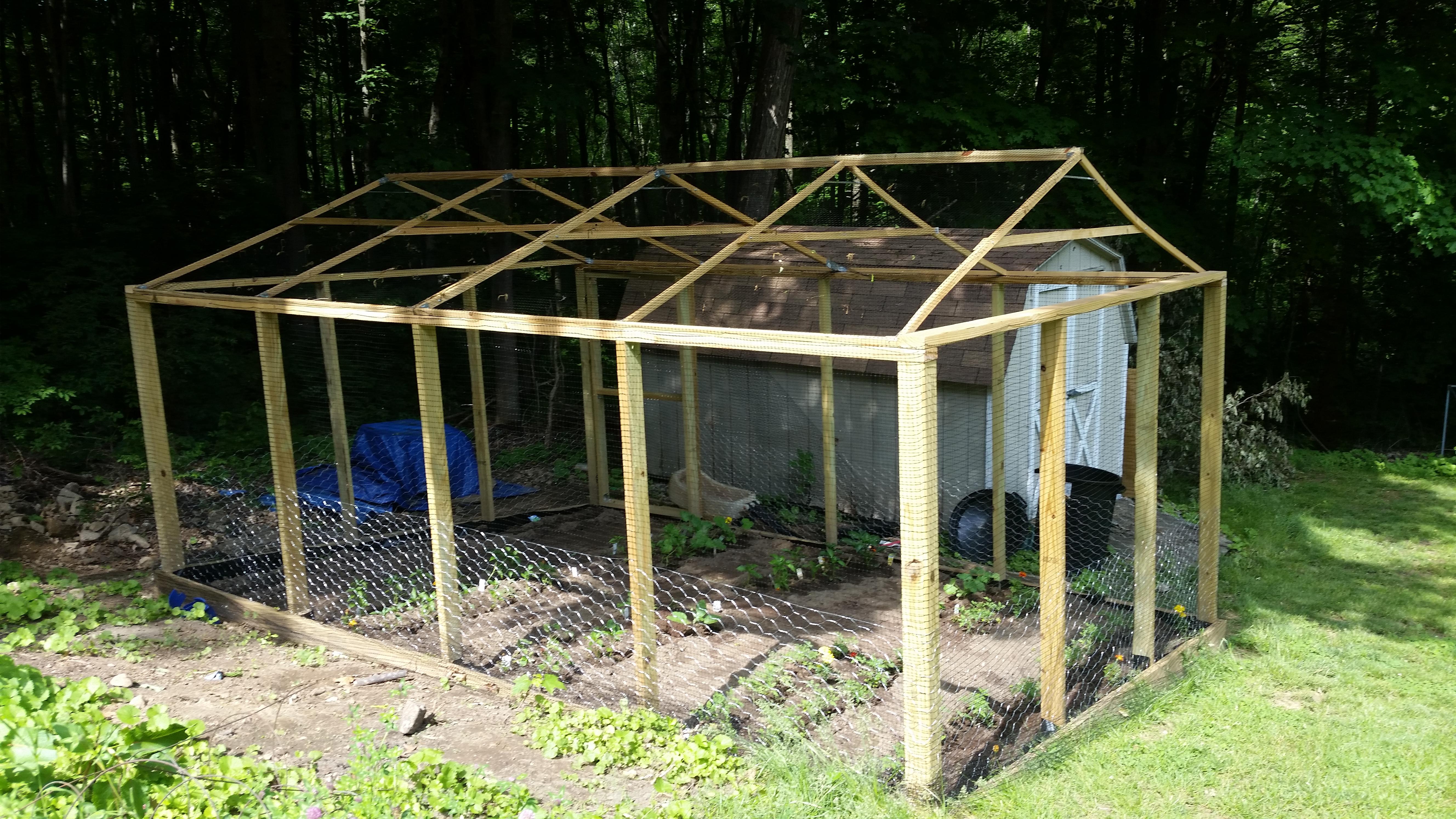 Protected Garden Enclosure : 8 Steps (with Pictures) - Instructables