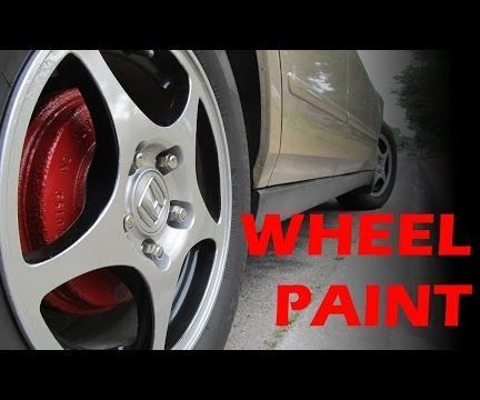 How to Paint Your Car Wheels in a Two Tone Finish : 11 Steps (with ...