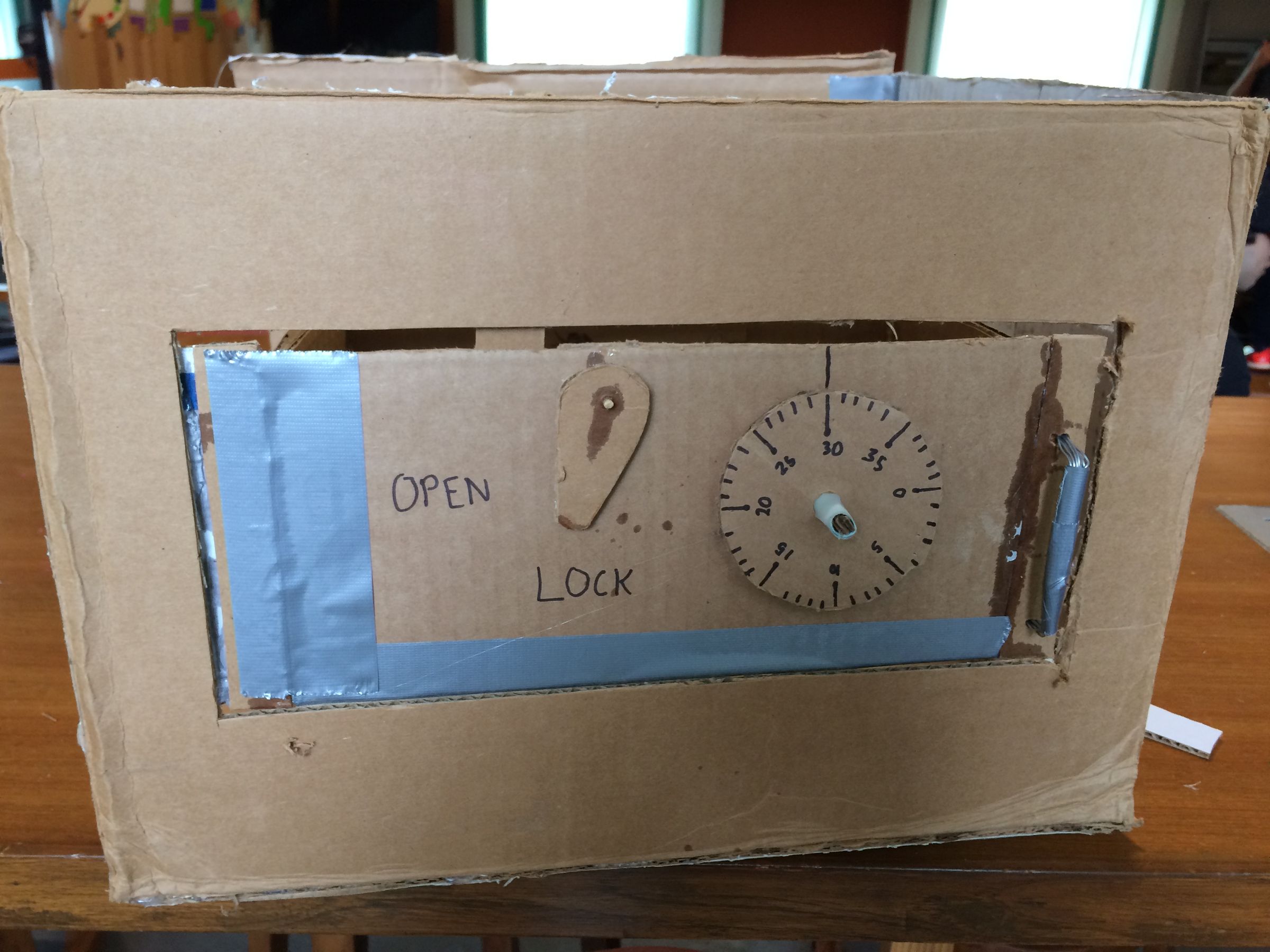 Cardboard Combination Lock Safe (with Pictures) - Instructables
