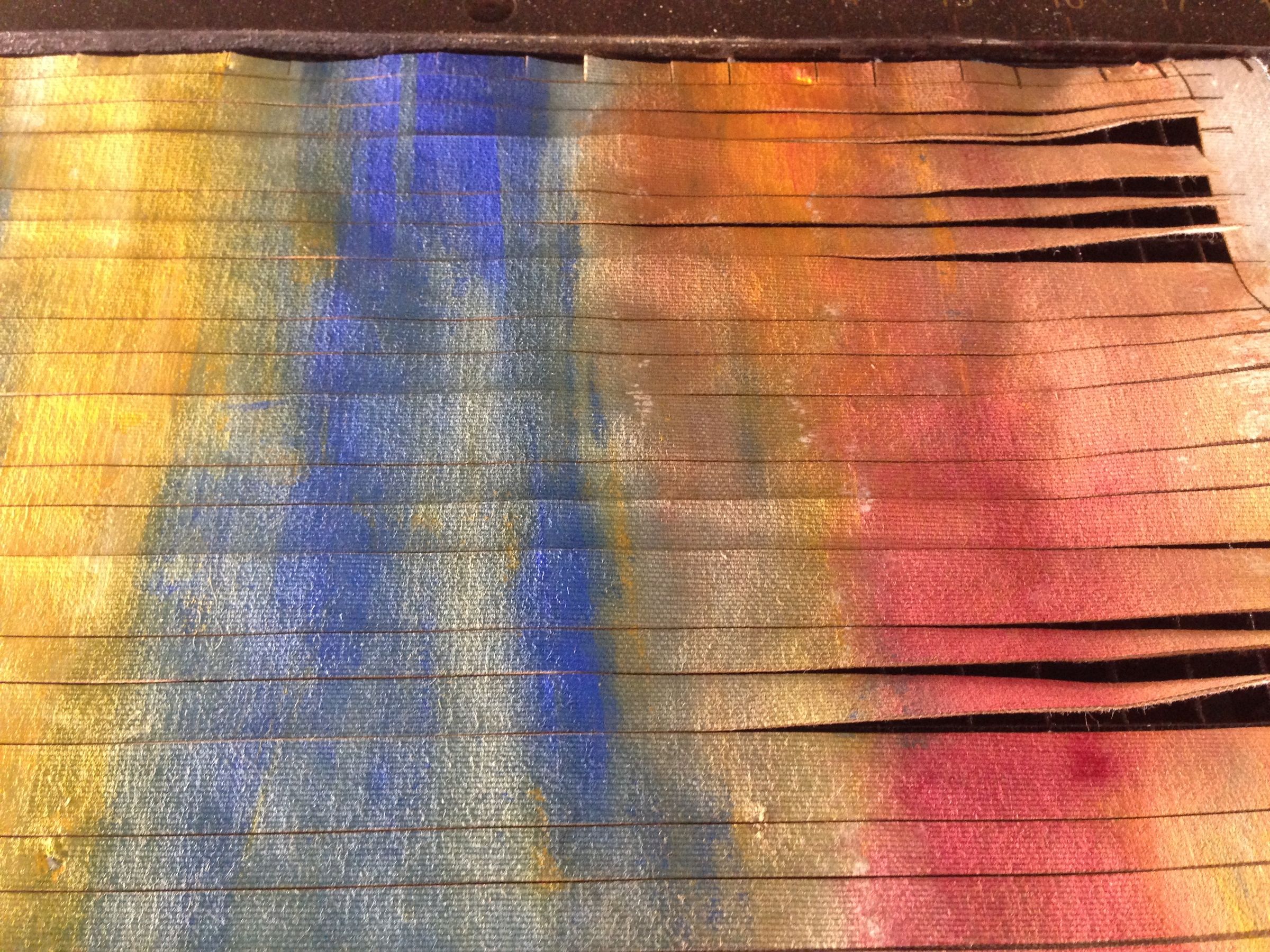 Painted Canvas Strip Basket : 9 Steps (with Pictures) - Instructables