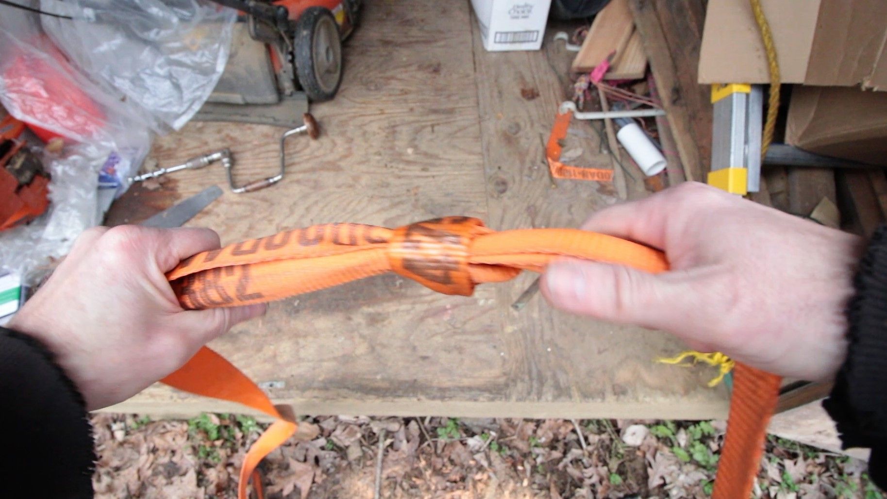 Canoe Trapeze Overhead Storage Rack : 12 Steps (with Pictures ...