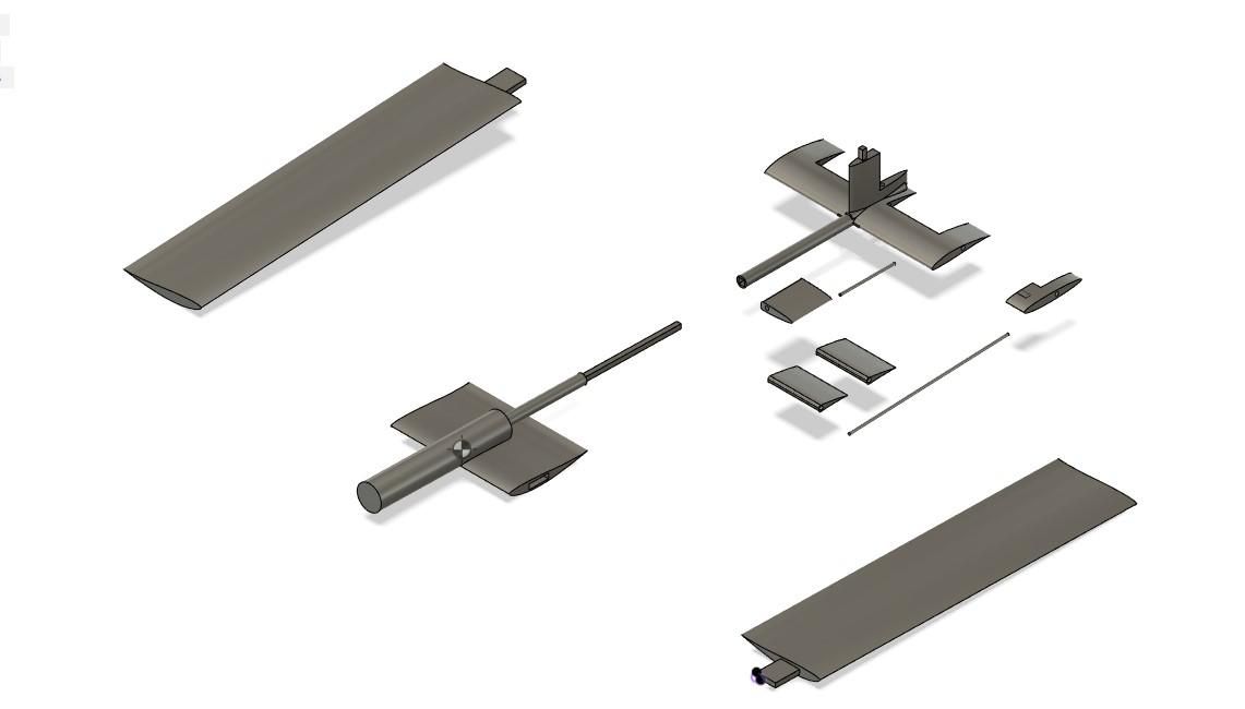 Fully Modular Plane With a Moving Rudder and Elevators : 5 Steps ...