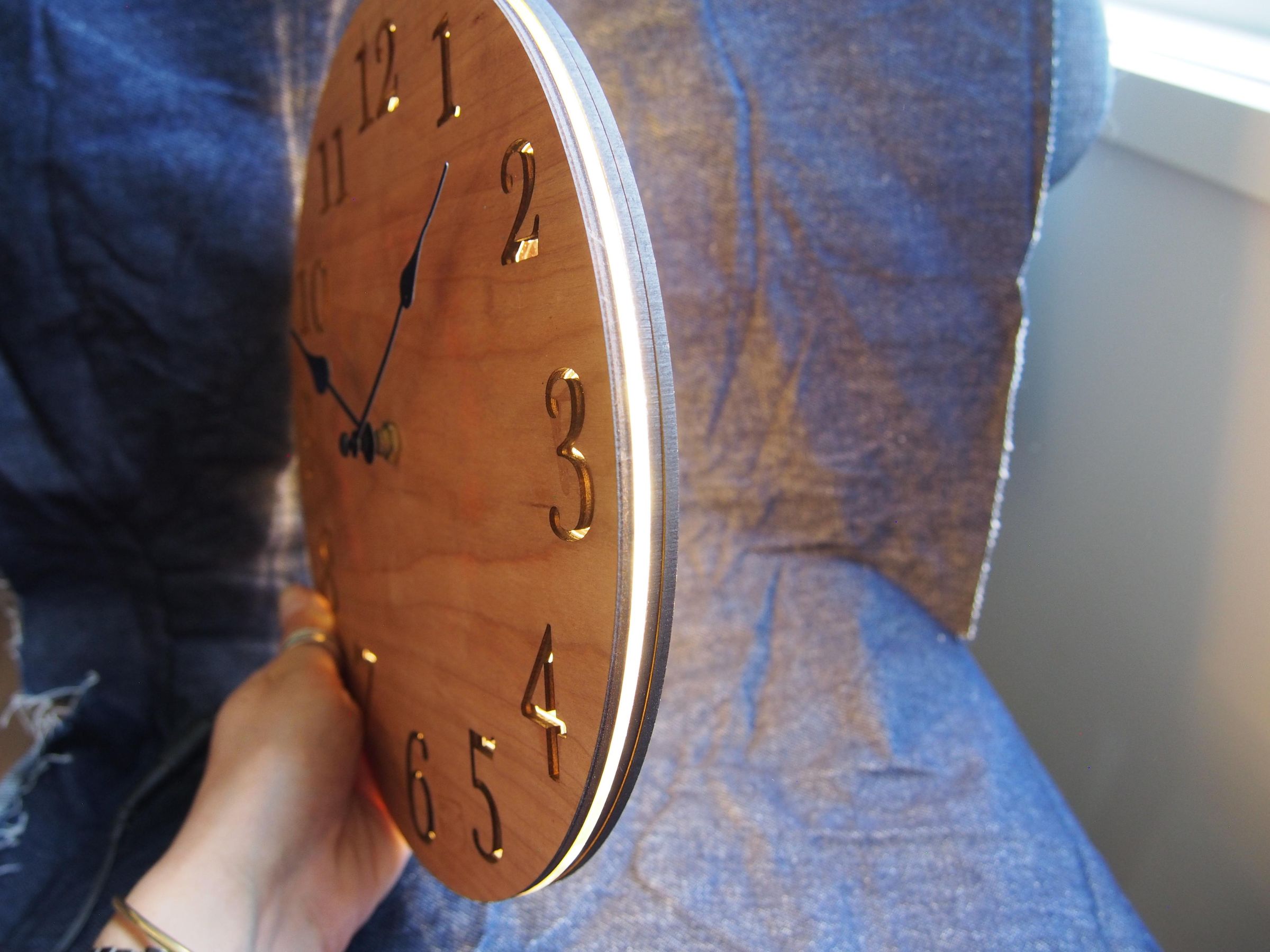 LED Light Wall Clock : 12 Steps (with Pictures) - Instructables