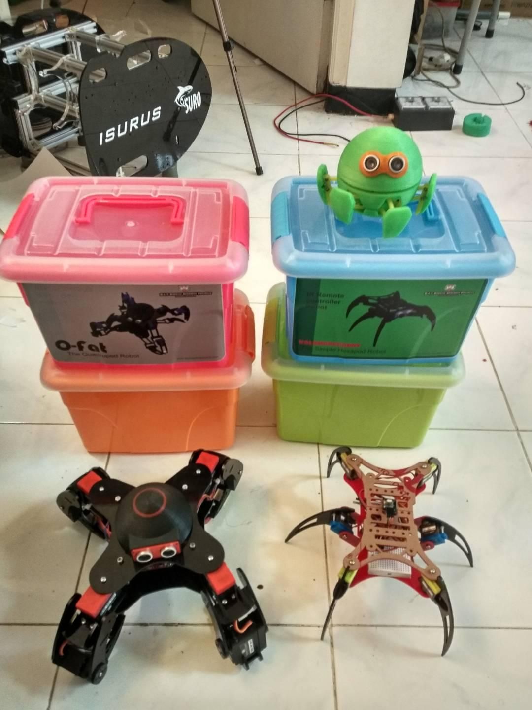 Simple HexaBot With IR Remote TV or MP3 : 6 Steps (with Pictures ...