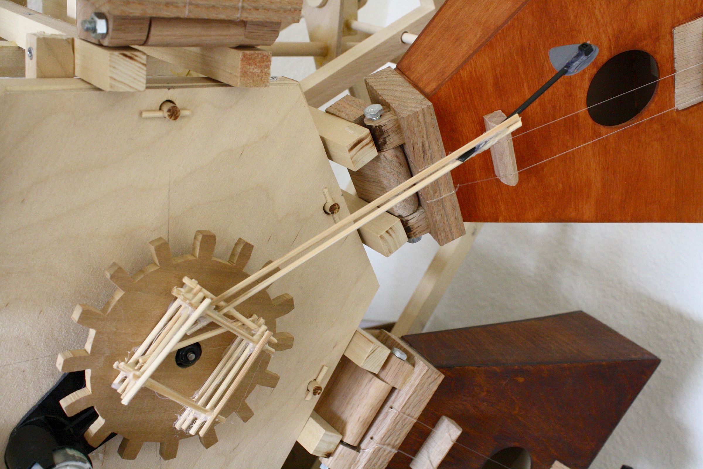 The Hexachord, a Rotary Musical Instrument : 12 Steps (with Pictures ...