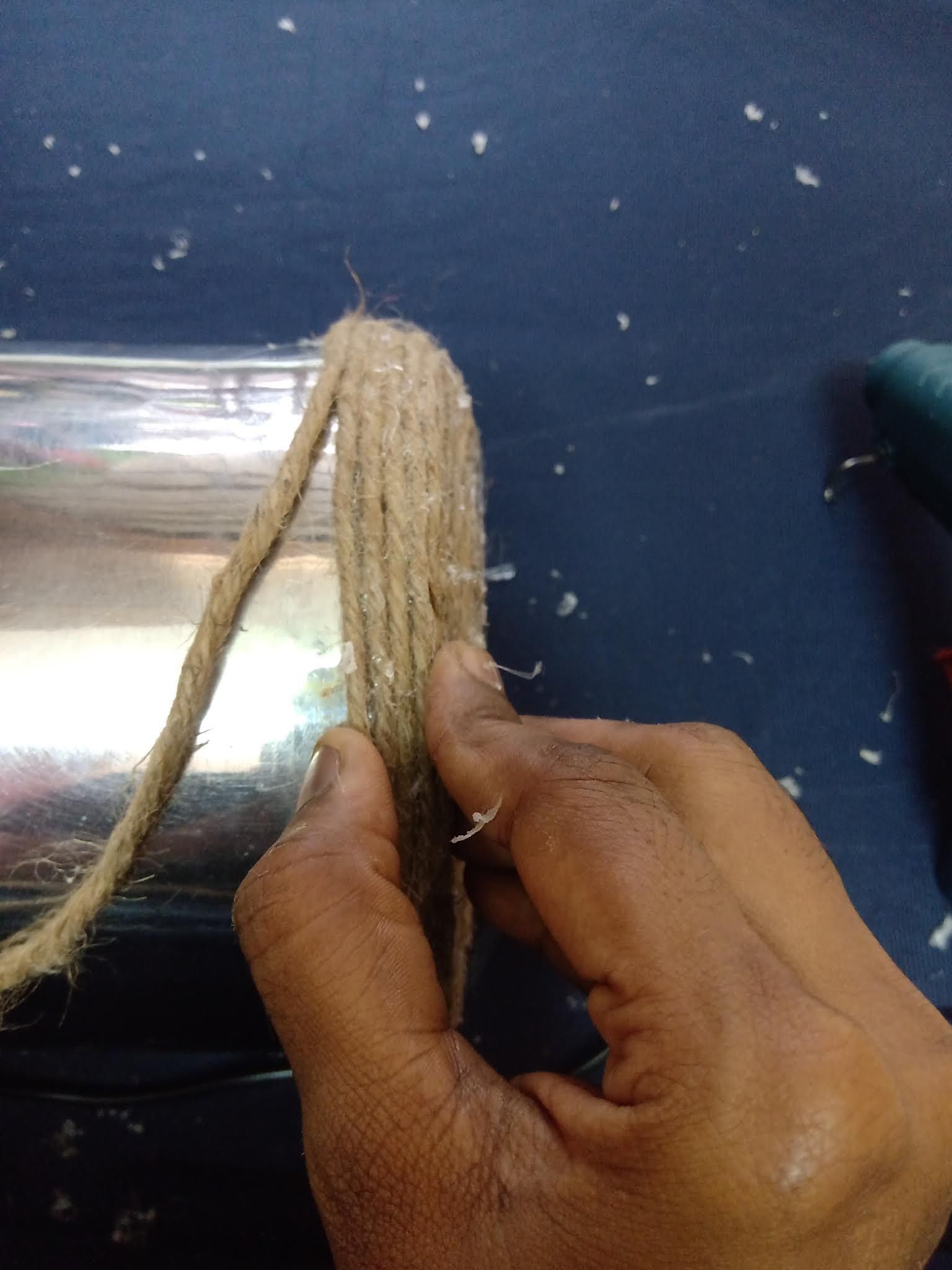 Jute Threads and Hot Glue! : 7 Steps - Instructables