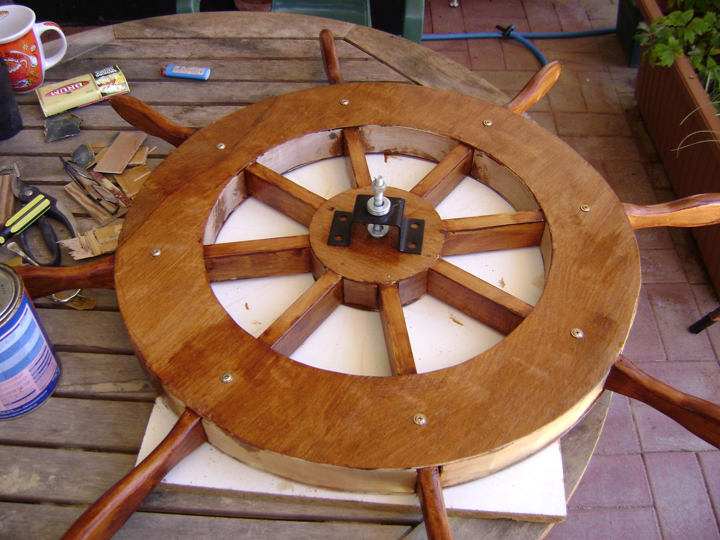 Ship's Helm : 20 Steps (with Pictures) - Instructables
