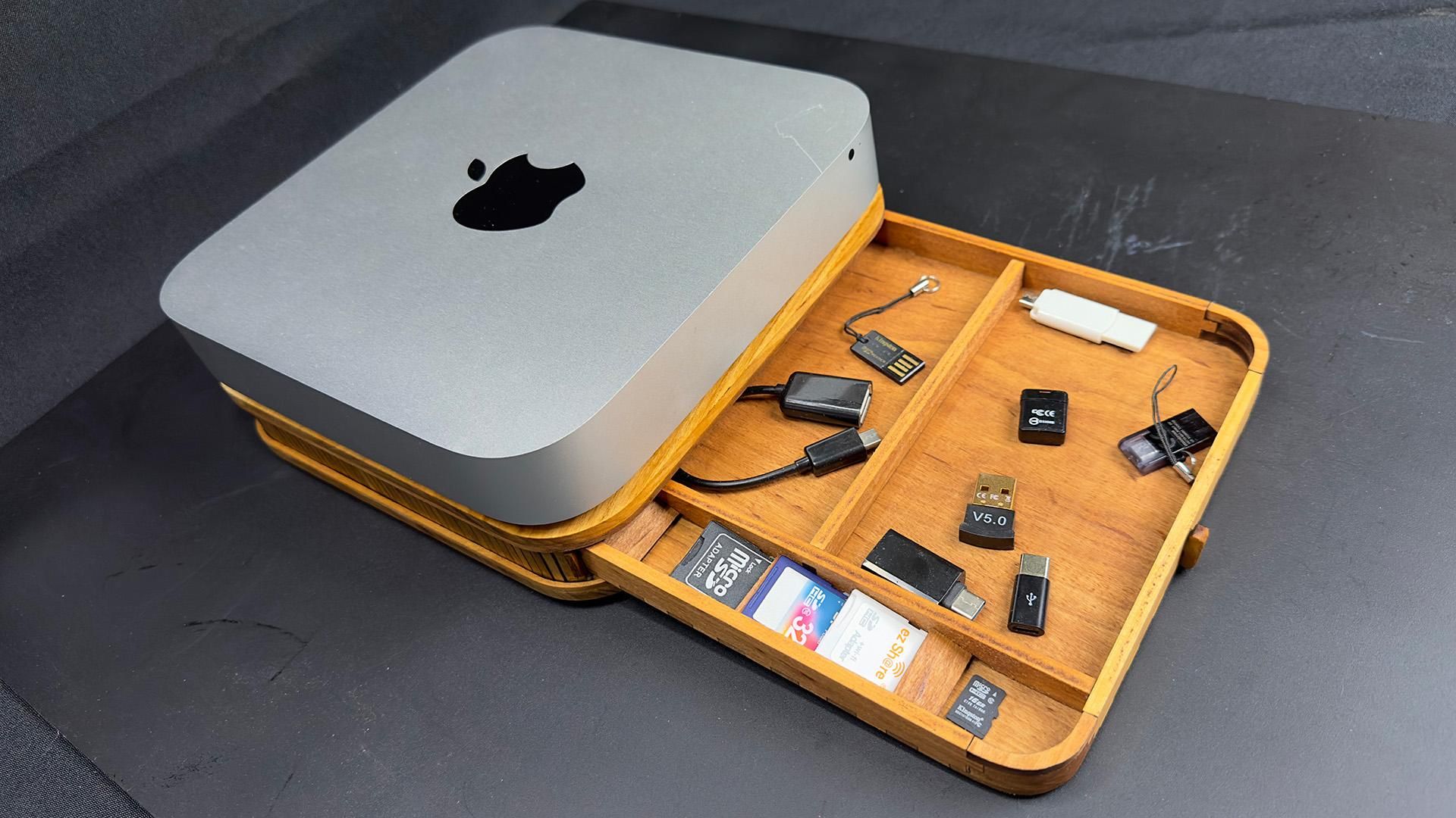 Wooden Mac Mini Tambour Riser Organizer : 27 Steps (with Pictures ...