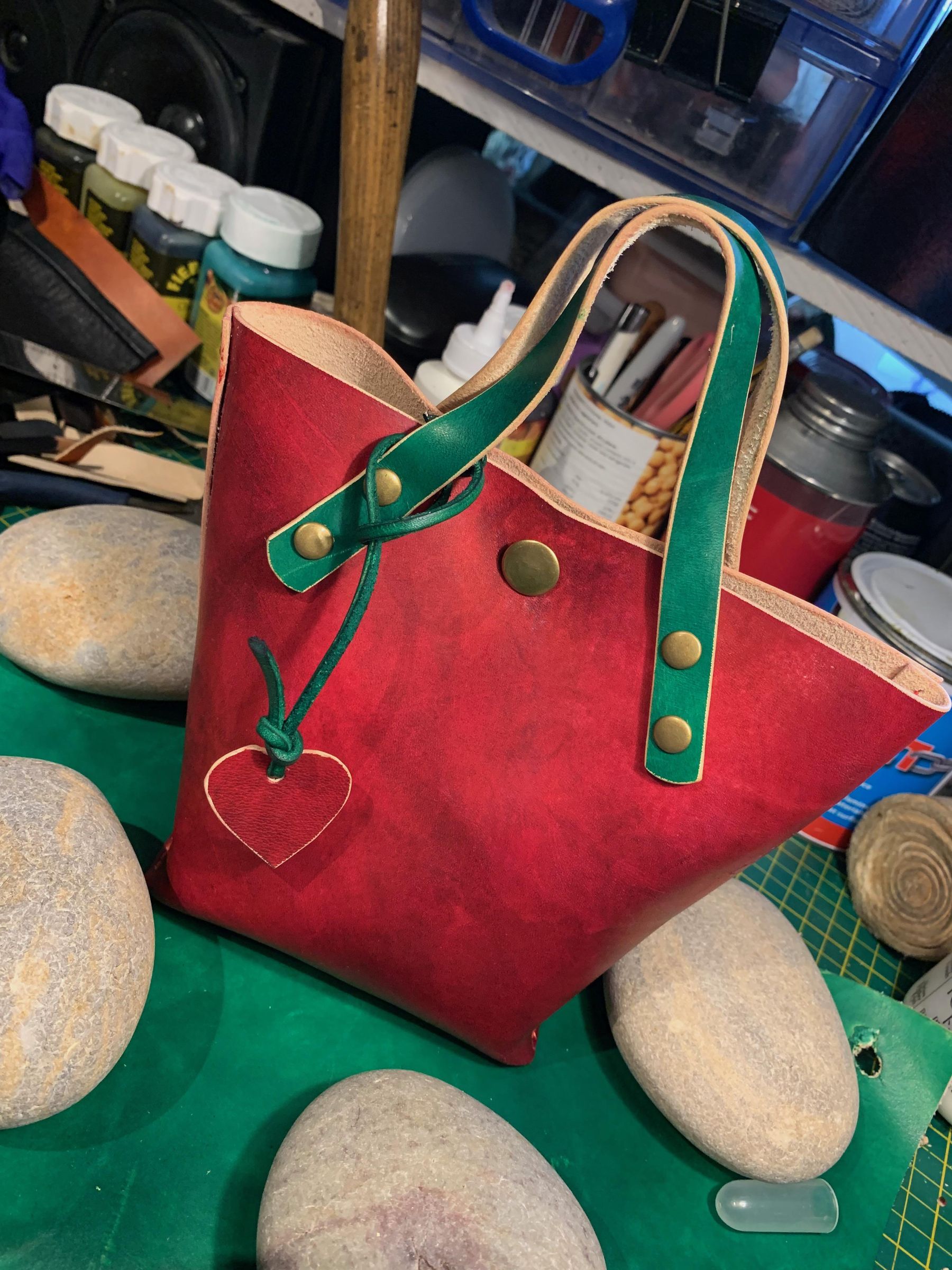 A Cute and Simple Leather Baby Tote Bag : 8 Steps (with Pictures ...