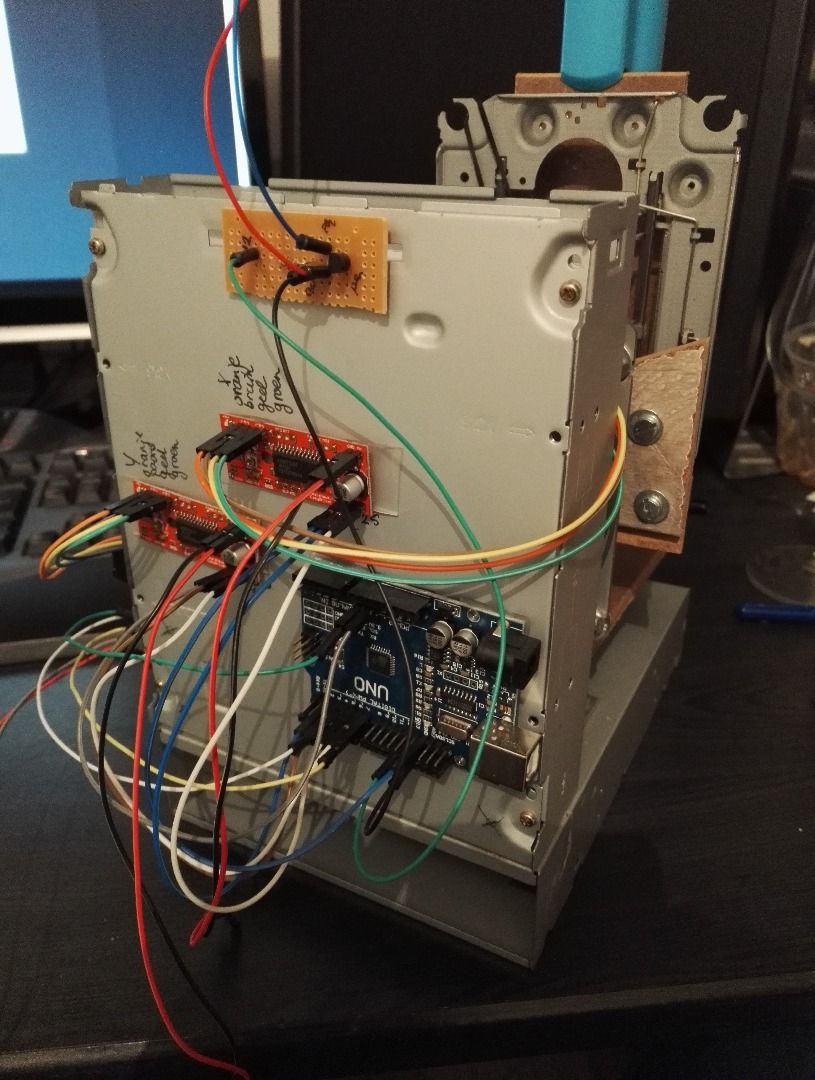 Super Cheap 3D Printer From CD-Rom Drives : 13 Steps (with Pictures ...