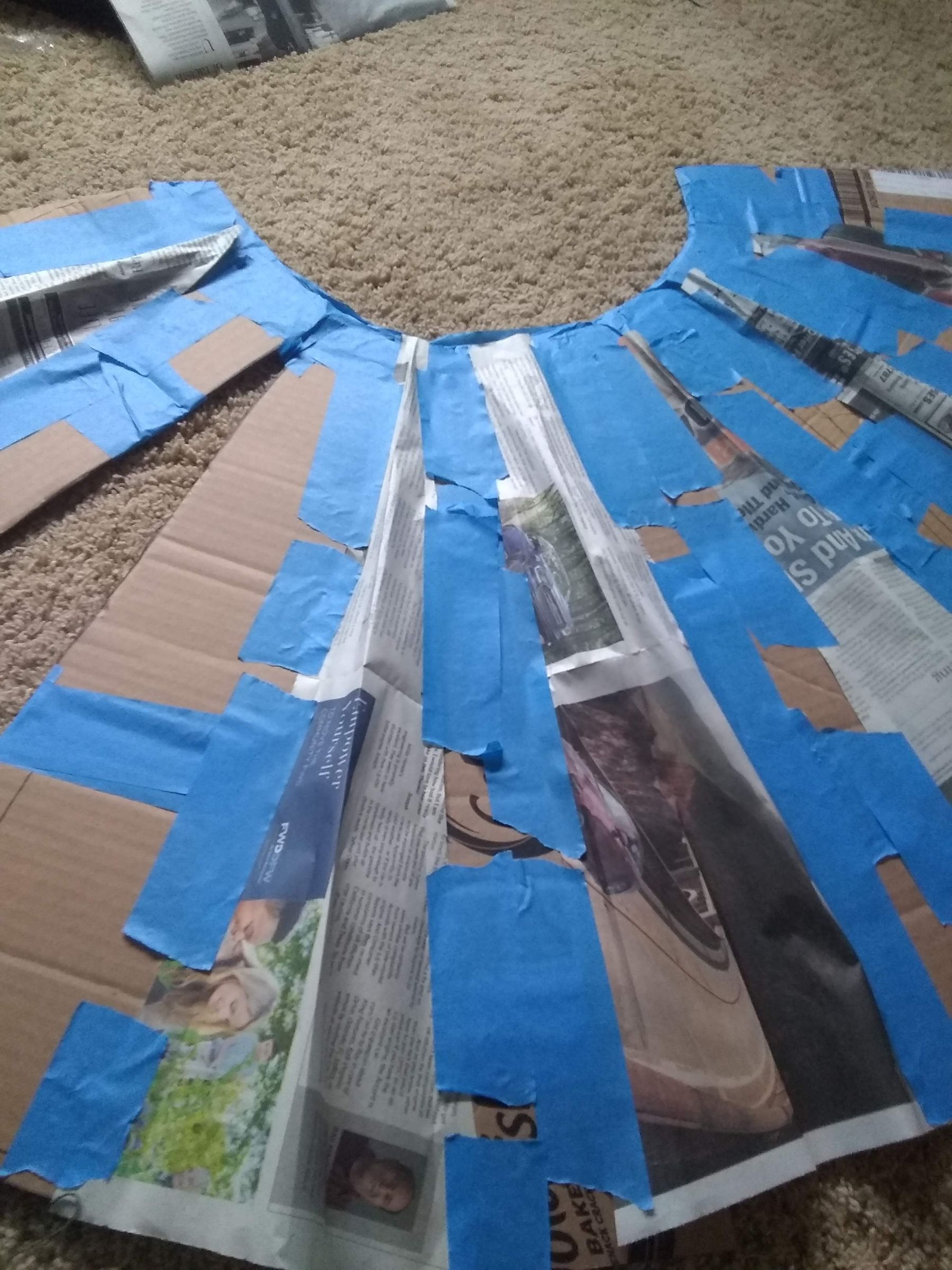 Making a Cardboard Skirt : 9 Steps - Instructables