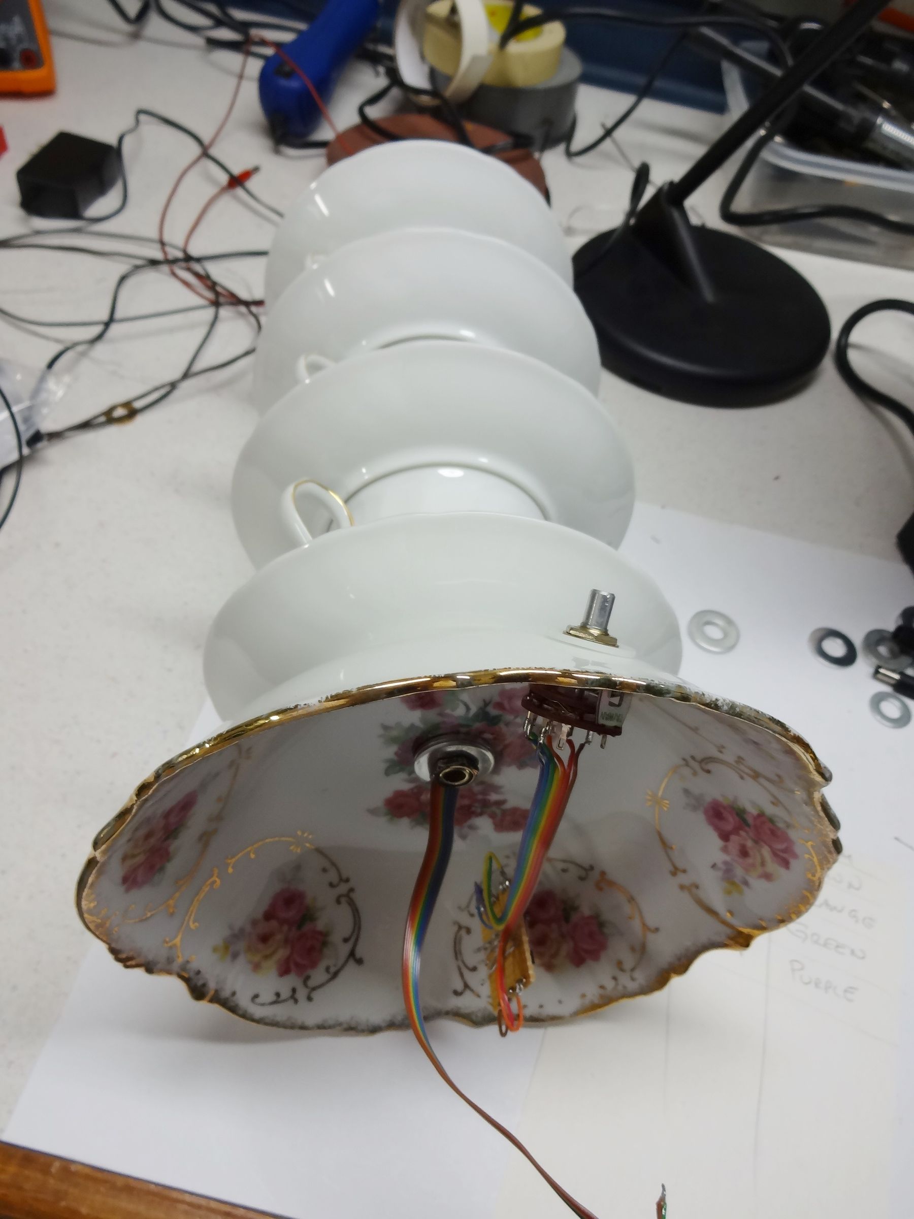 Tea Cup Lamp, Coffee Cup Lamp : 13 Steps (with Pictures) - Instructables