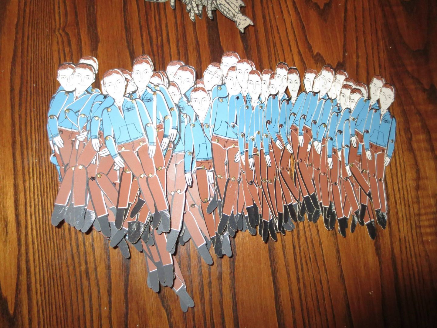 Mass Produce an Army of Articulated Paper Dolls : 6 Steps (with ...
