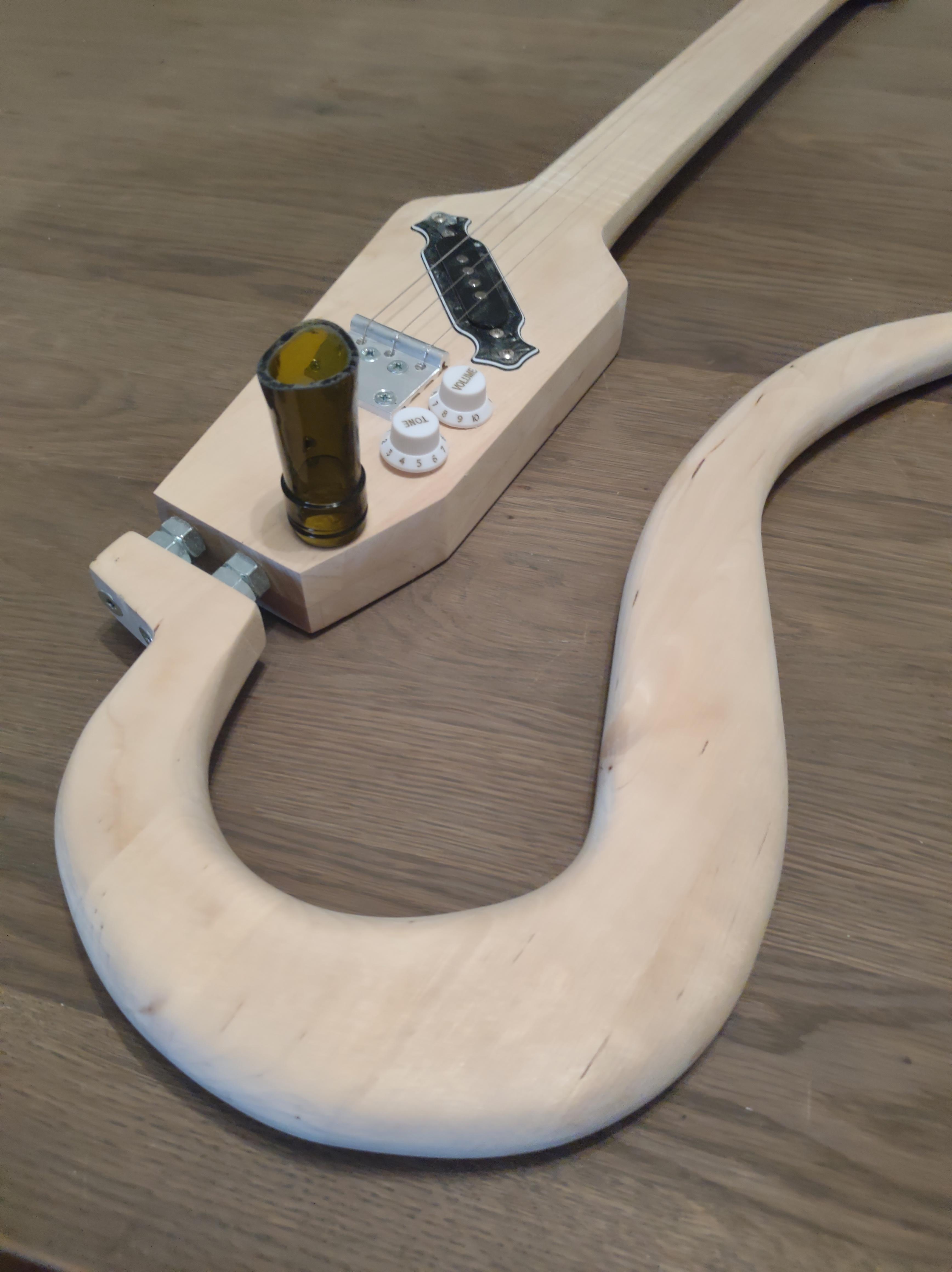 3 Guitars Made From a Table. #1 the Slide Guitar : 5 Steps (with ...