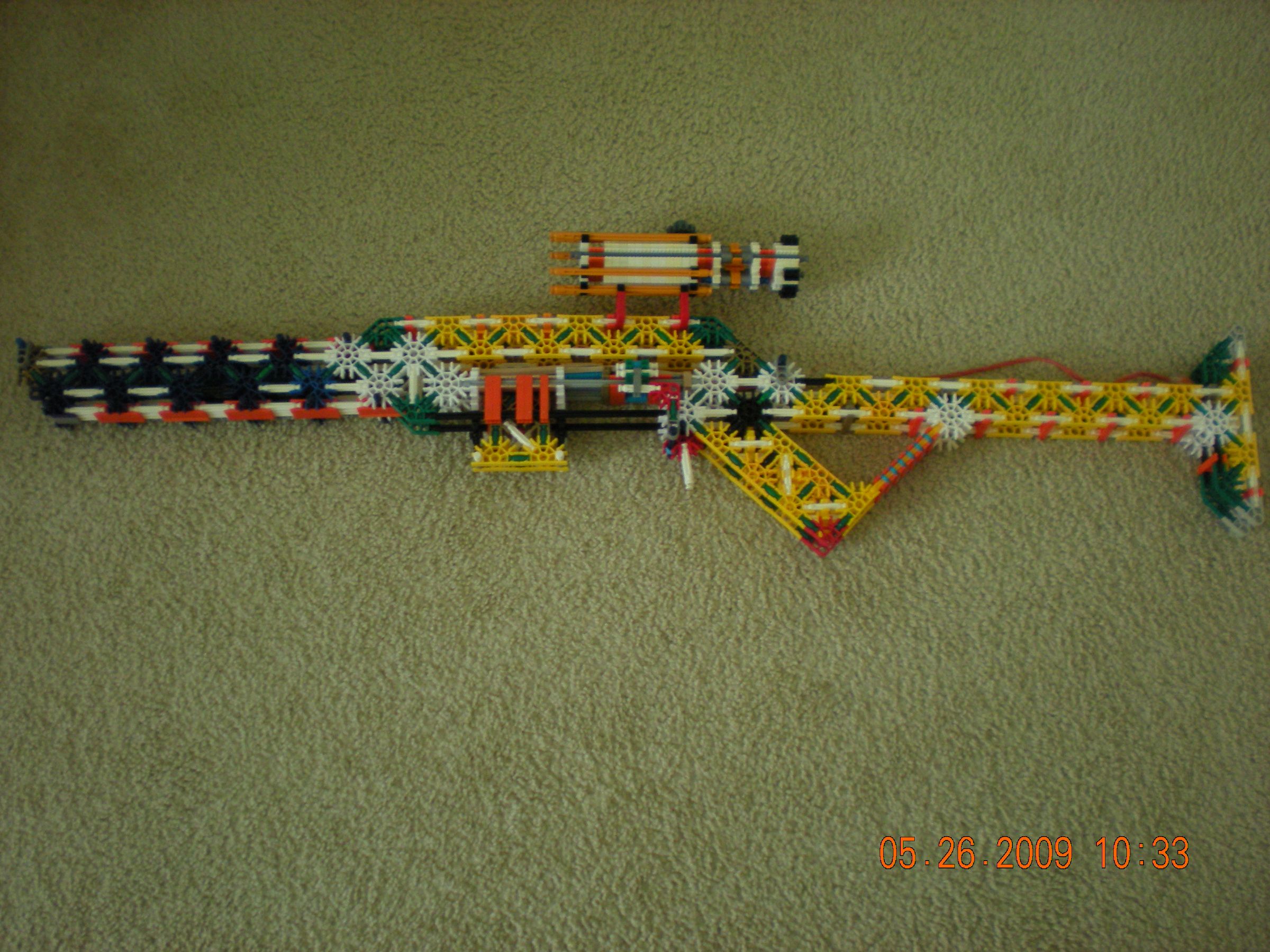Knex Subsonic Sniper : 10 Steps - Instructables