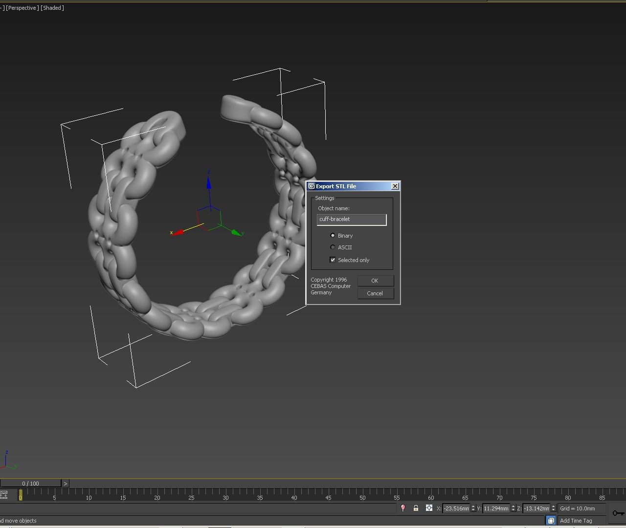 How to Make Your First 3d Printed Round Open Cuff Bracelet! : 11 Steps ...