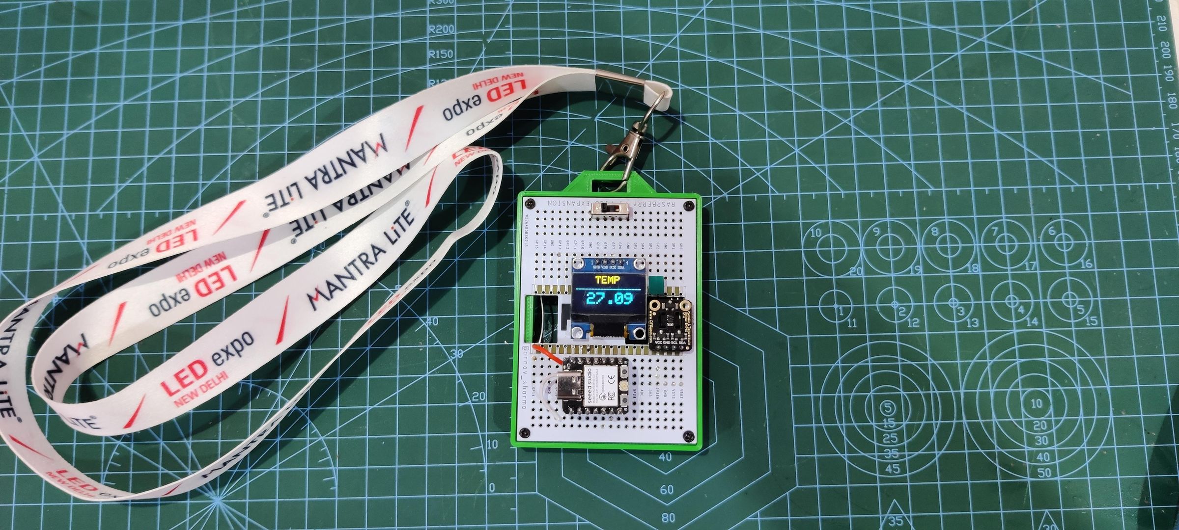 Temperature Card : 8 Steps (with Pictures) - Instructables