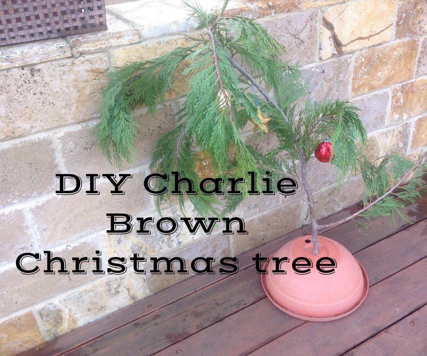 Charlie Brown Christmas Tree Homemade : 3 Steps (with Pictures ...