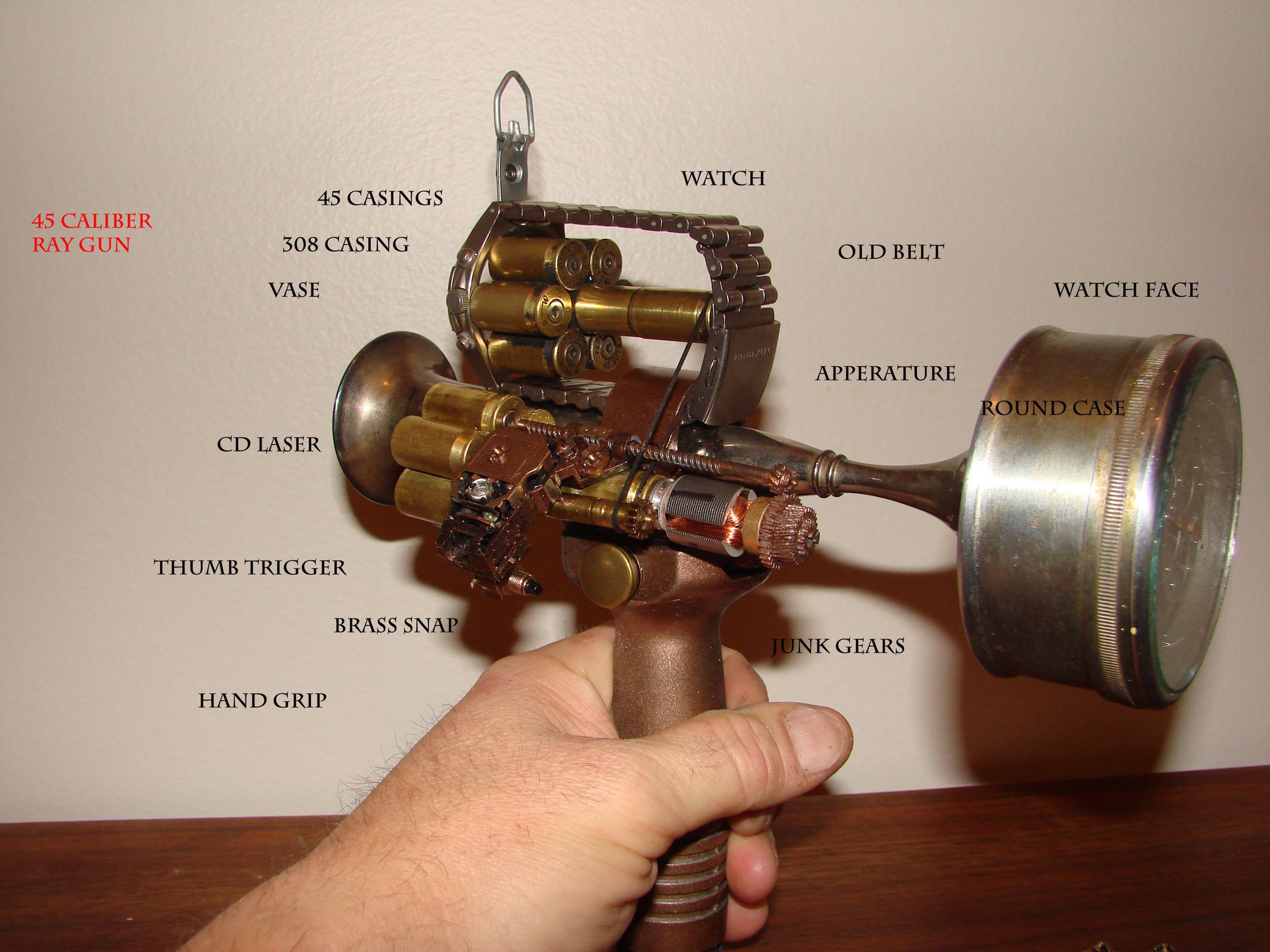 Steampunk 45CAL / DEATHRAY - Instructables