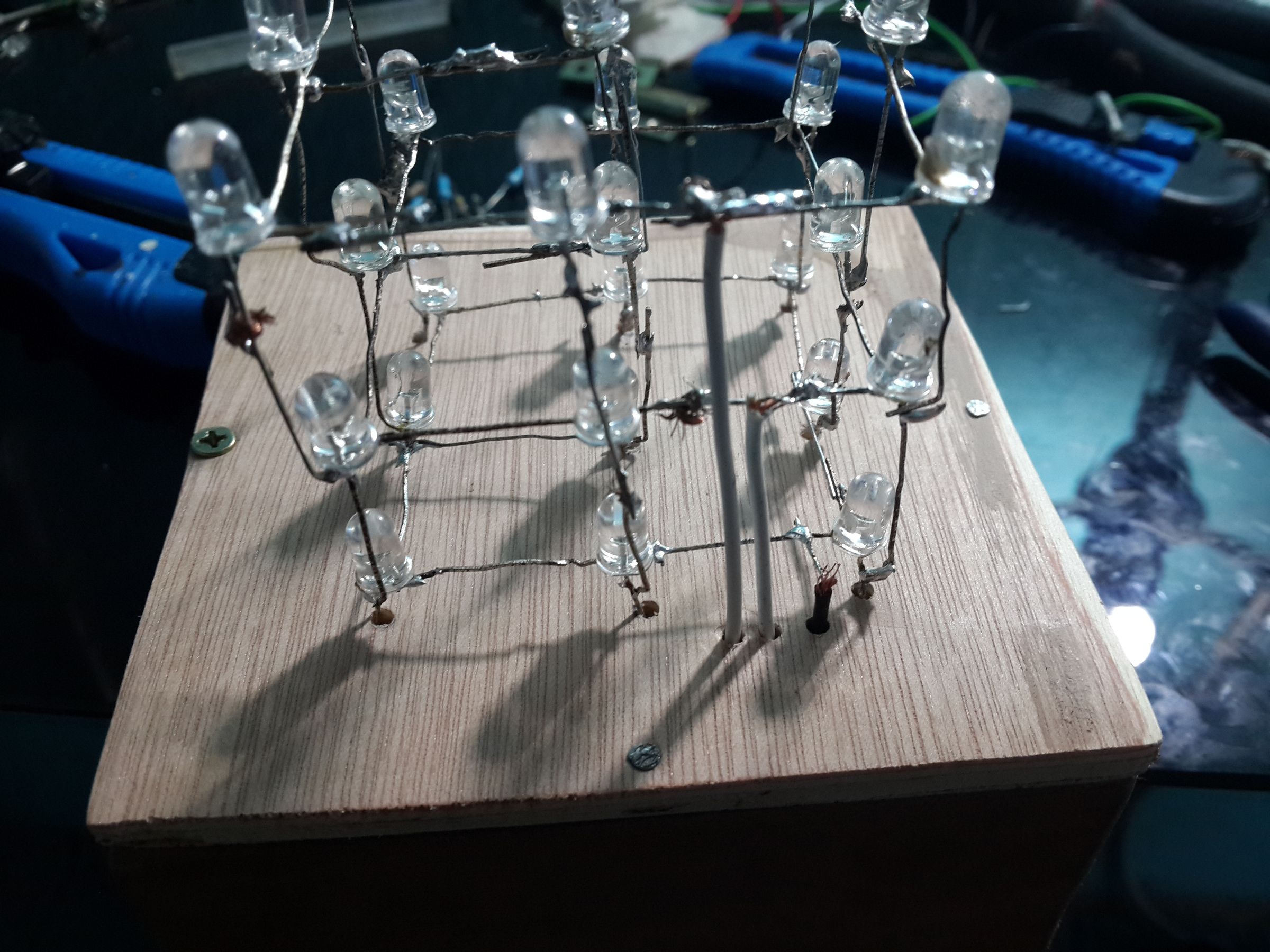 PORTABLE CUBE LED 3X3X3 : 5 Steps (with Pictures) - Instructables