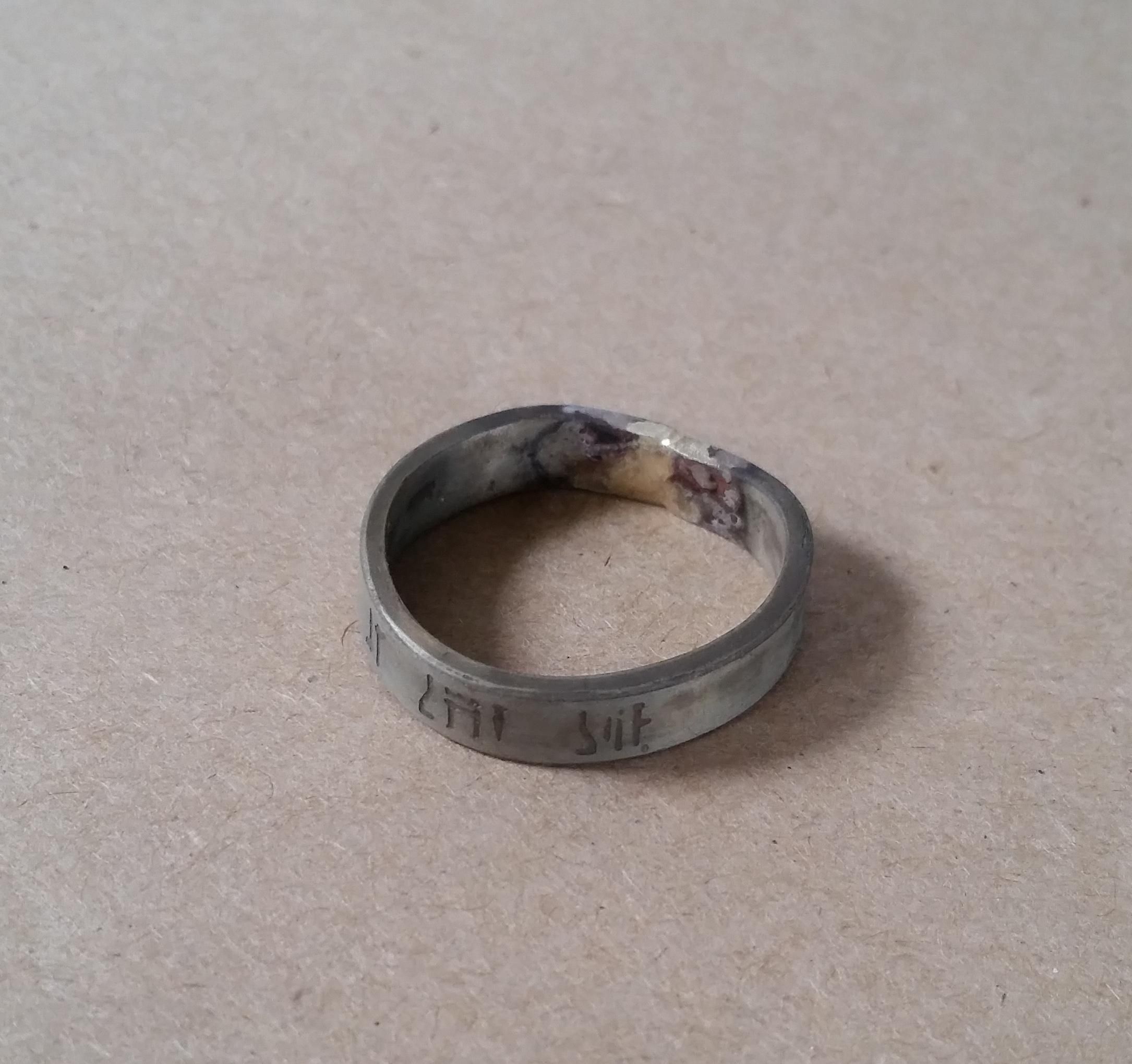 This Is the Way... Hand-forged & Etched Ring : 8 Steps (with Pictures ...