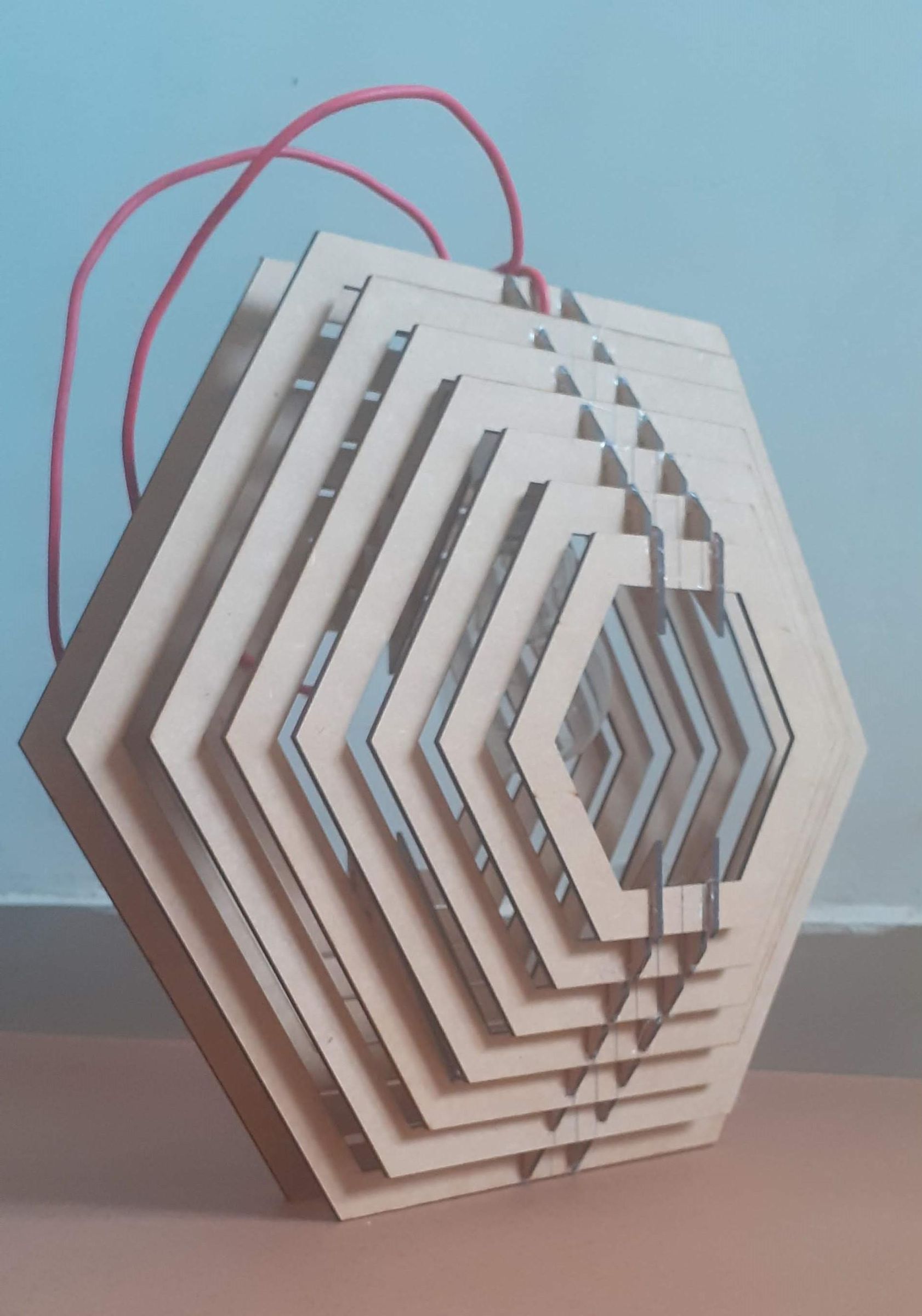 Hexagon Pattern Lamp : 6 Steps (with Pictures) - Instructables